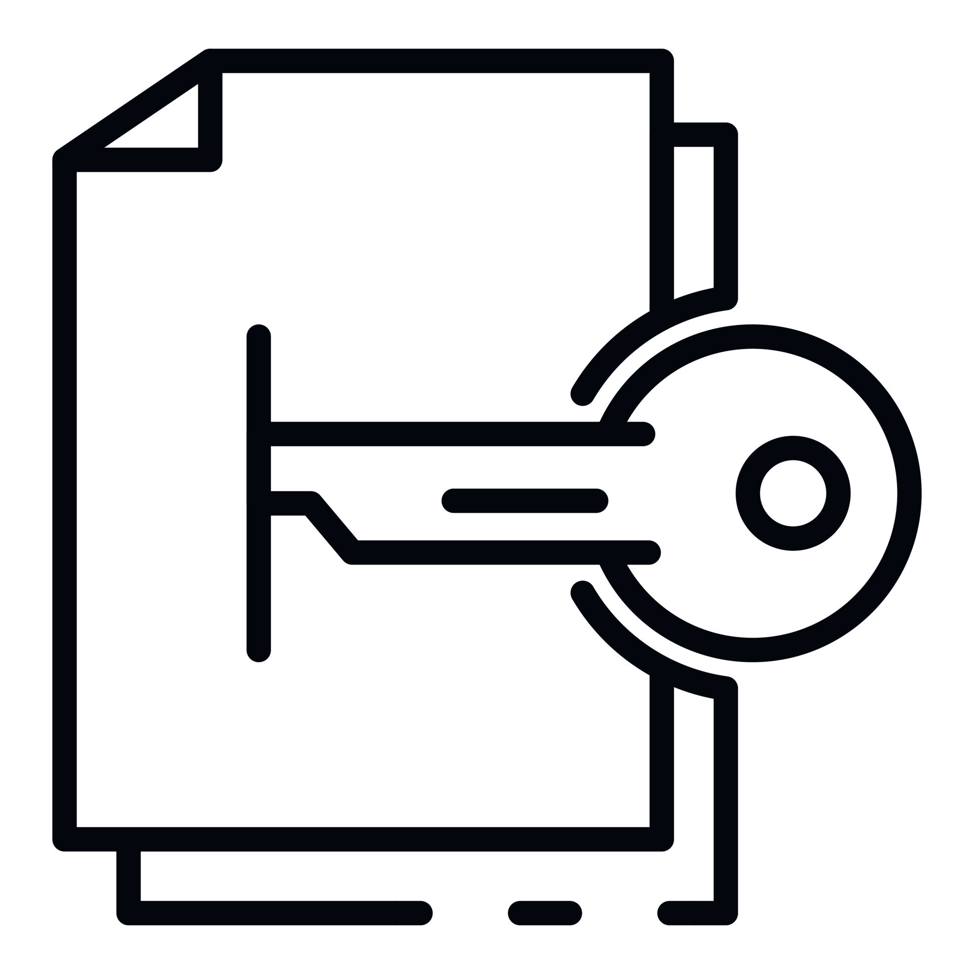 Hacking file encryption icon, outline style 15552541 Vector Art at Vecteezy