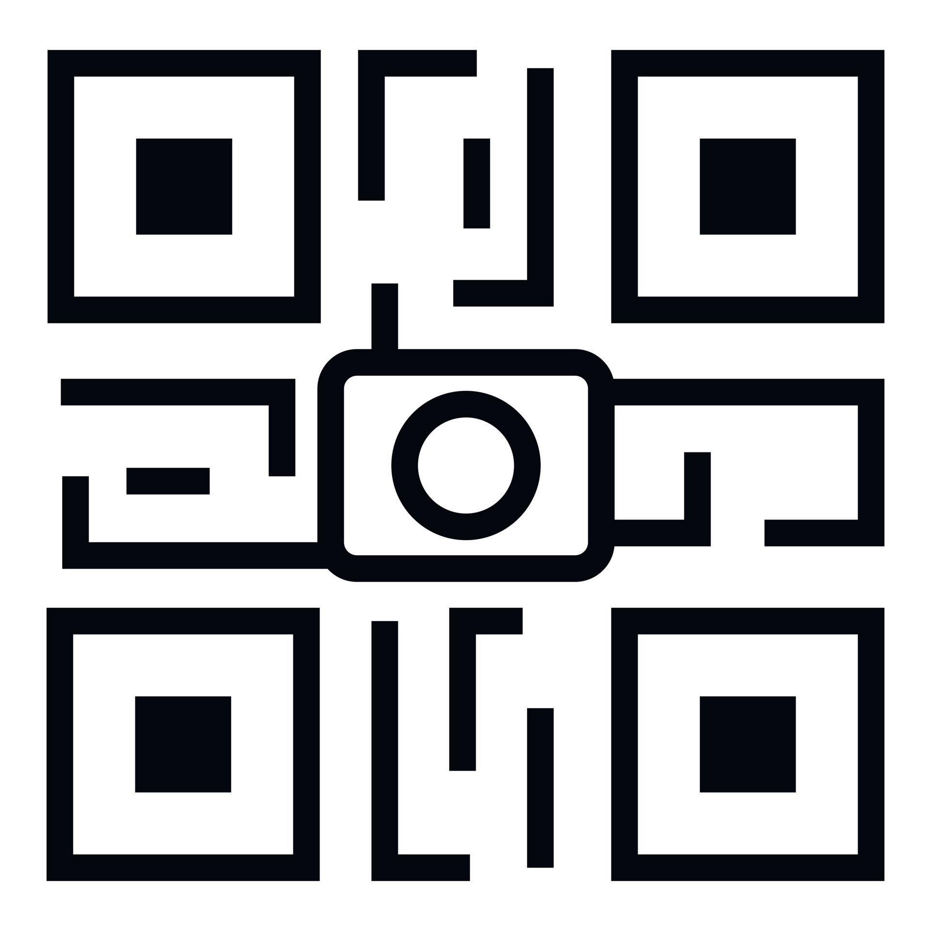 Qr Code Icon Outline Style 15552711 Vector Art At Vecteezy