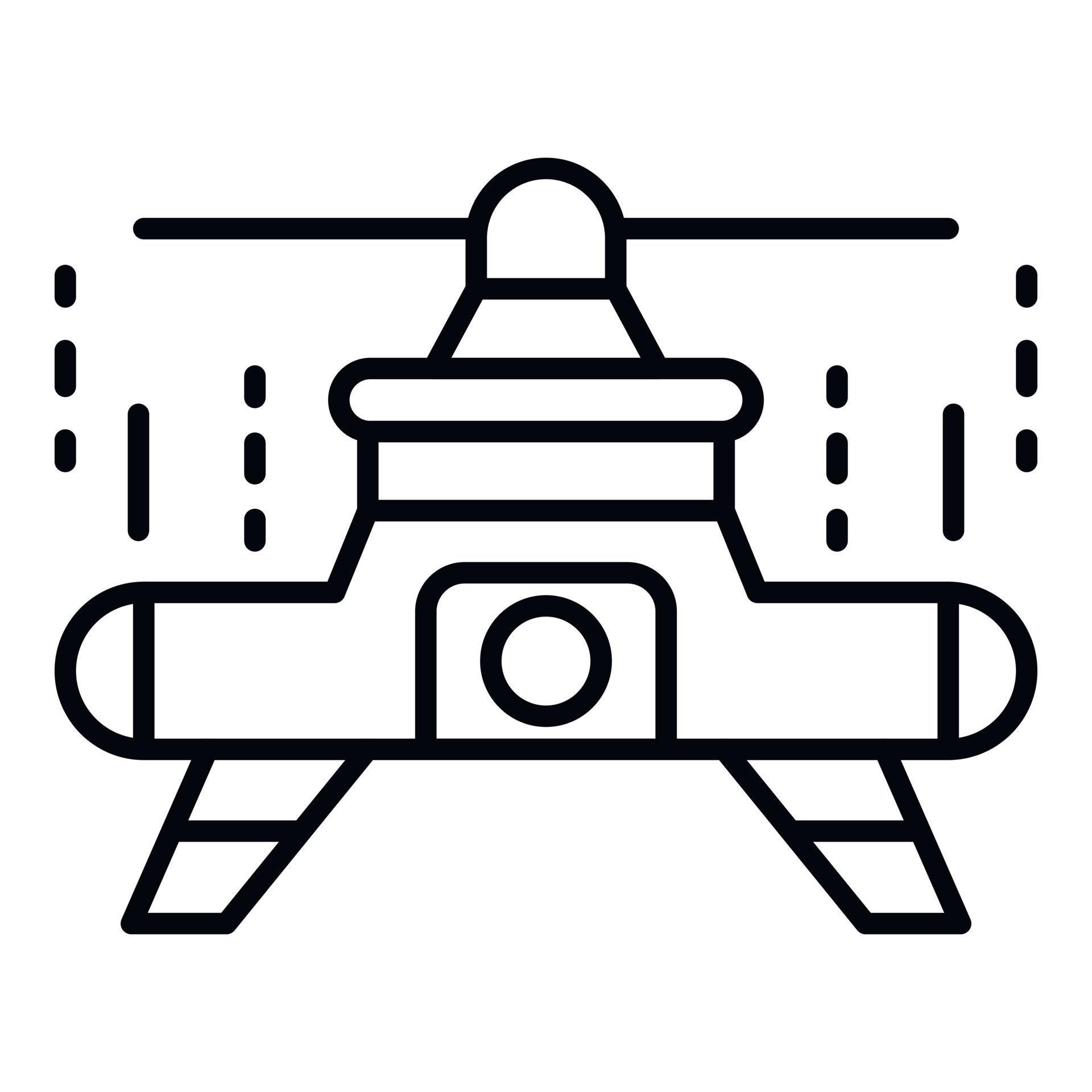 One Propeller Drone Icon Outline Style 15552939 Vector Art At Vecteezy