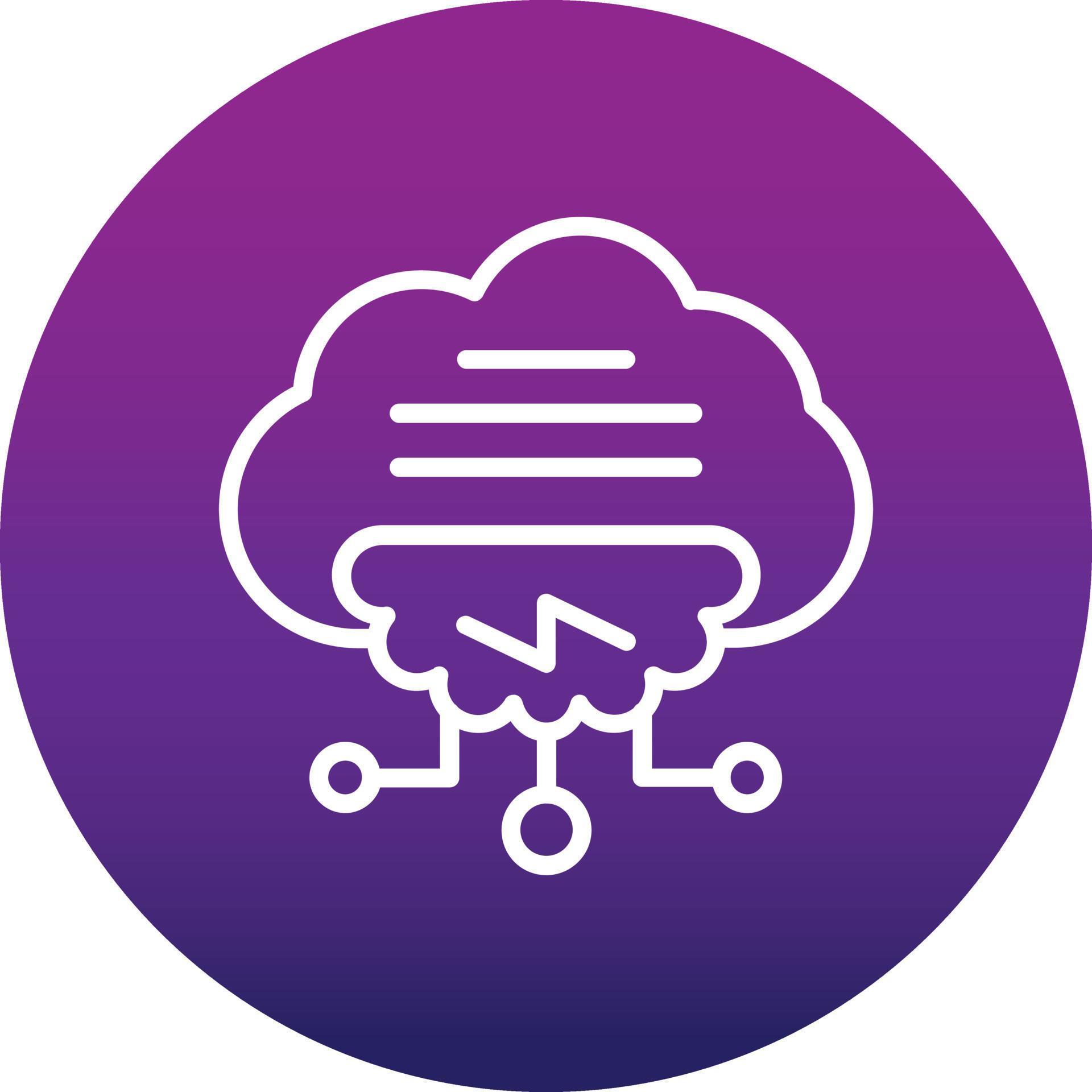 Computing Cloud Vector Icon 15556285 Vector Art at Vecteezy