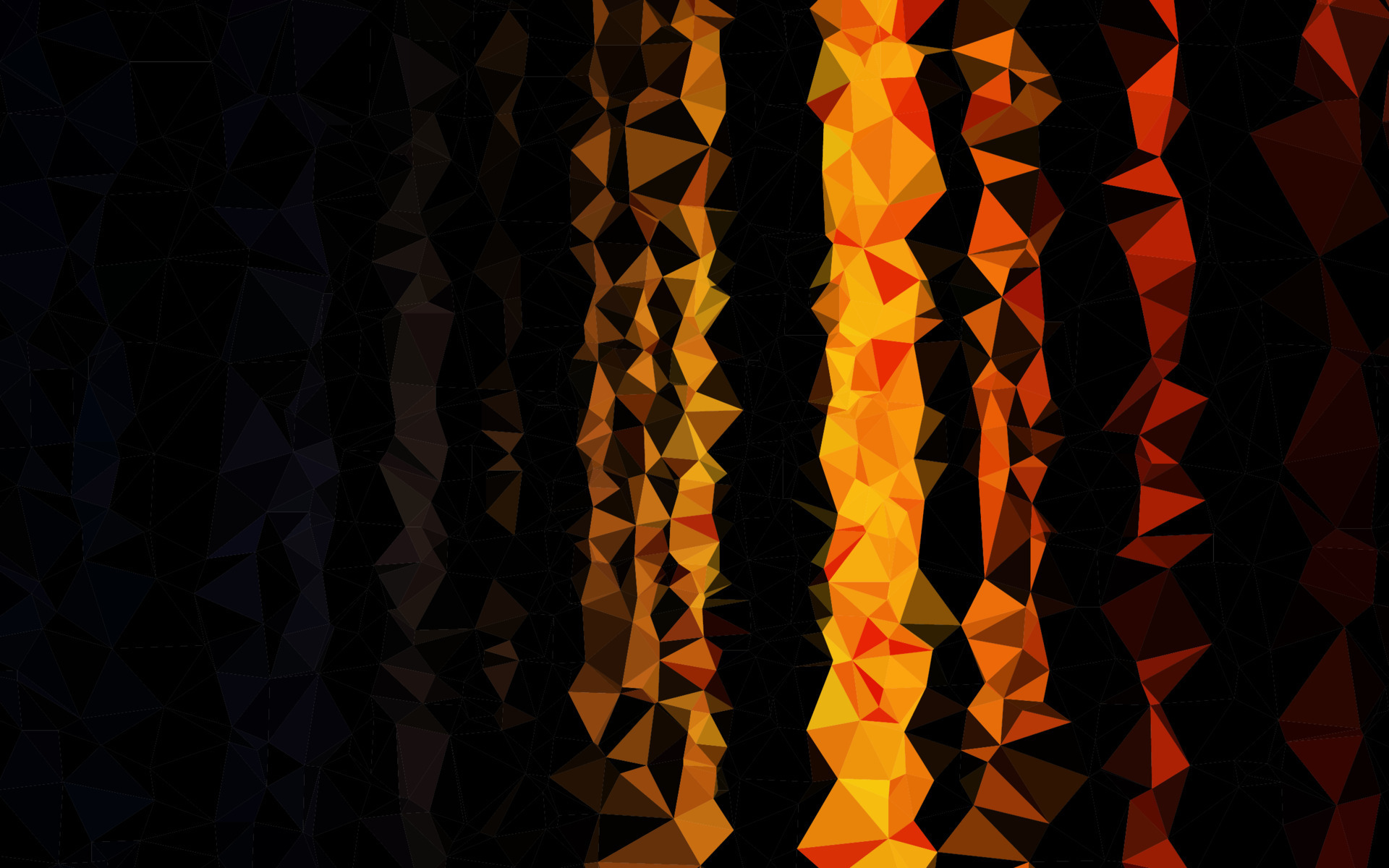 Dark Orange Vector Shining Triangular Pattern 15556386 Vector Art At Vecteezy