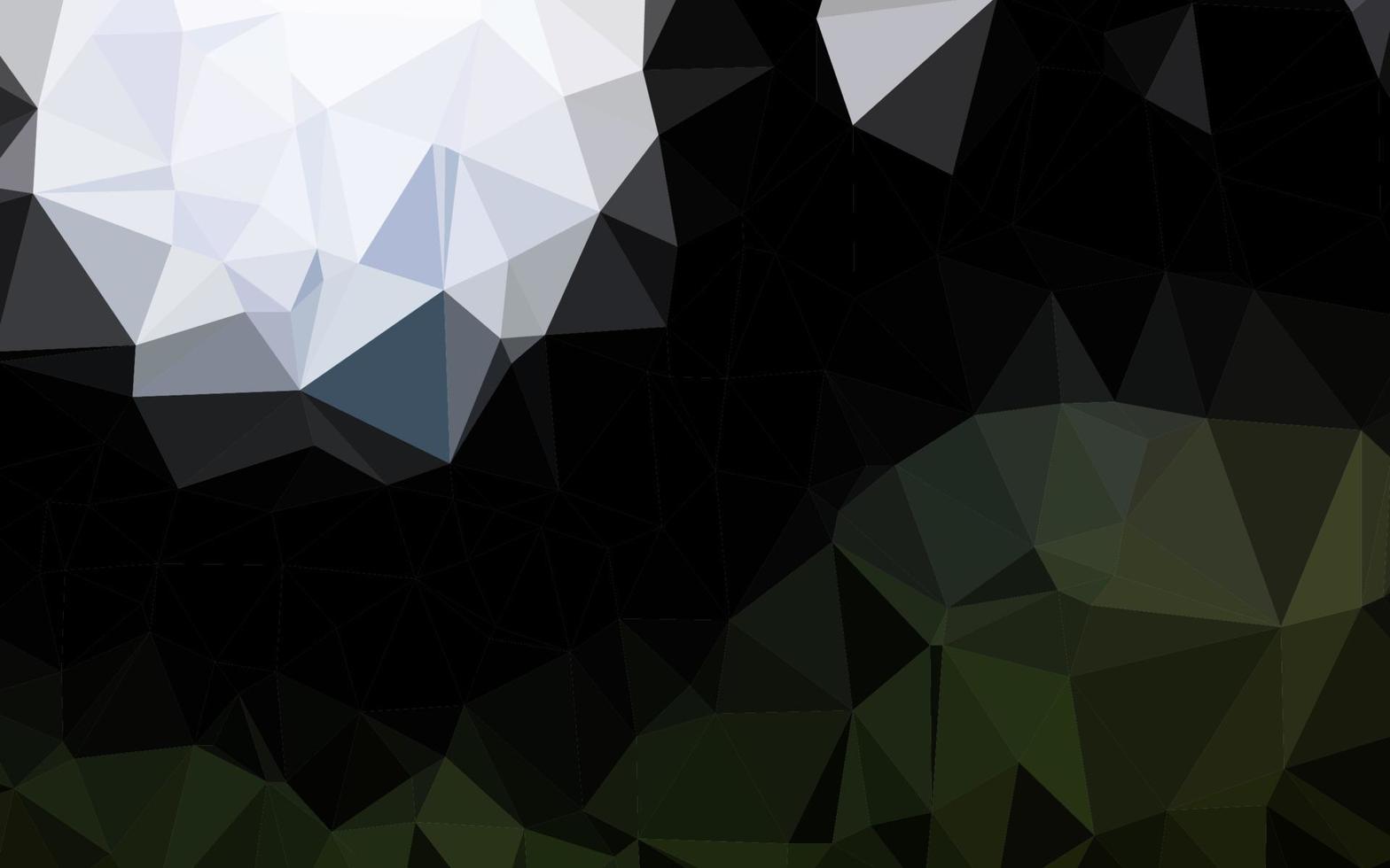 Dark Green Vector Shining Triangular Pattern 15556618 Vector Art At Vecteezy