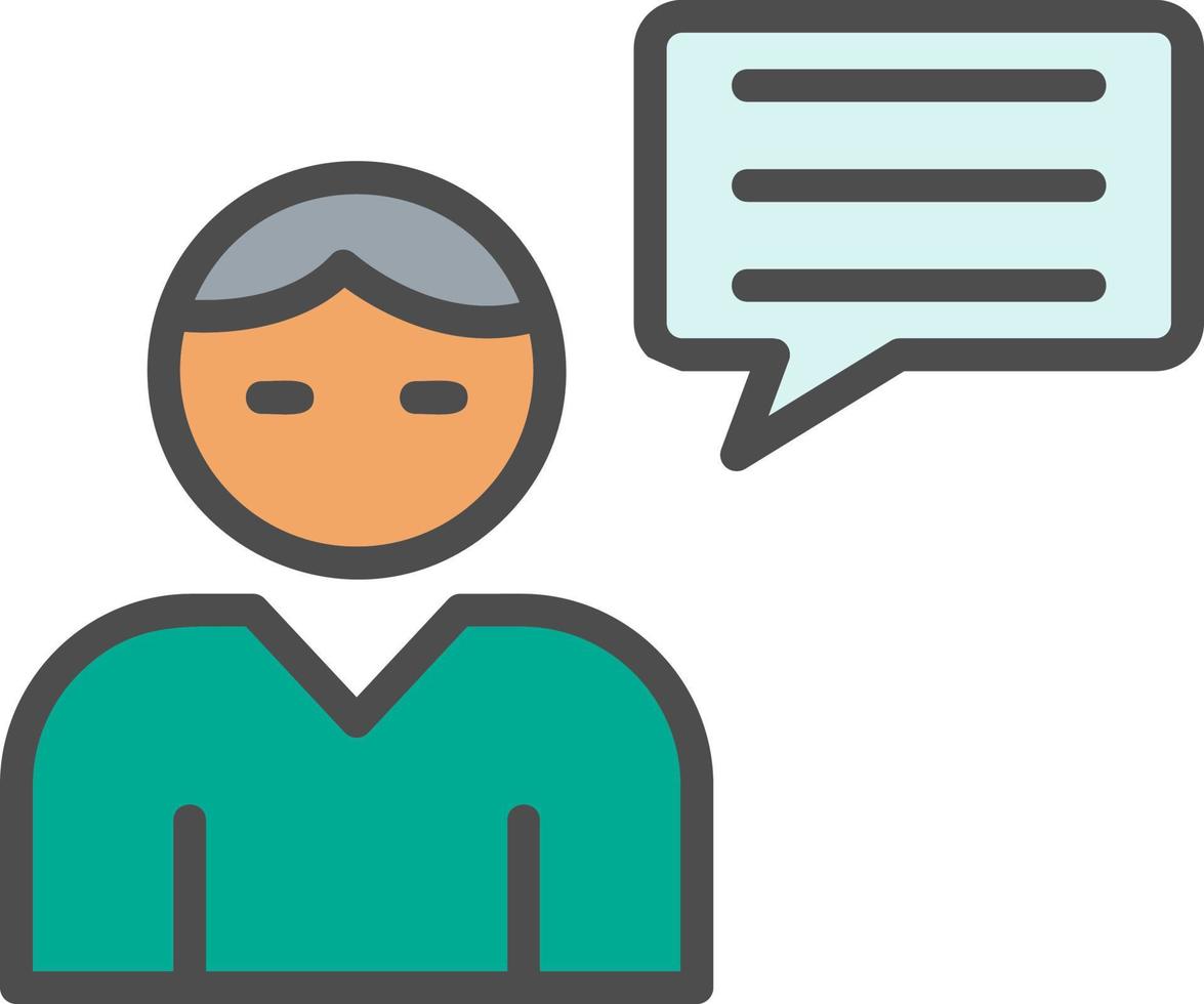 Speak Vector Icon 15567000 Vector Art at Vecteezy