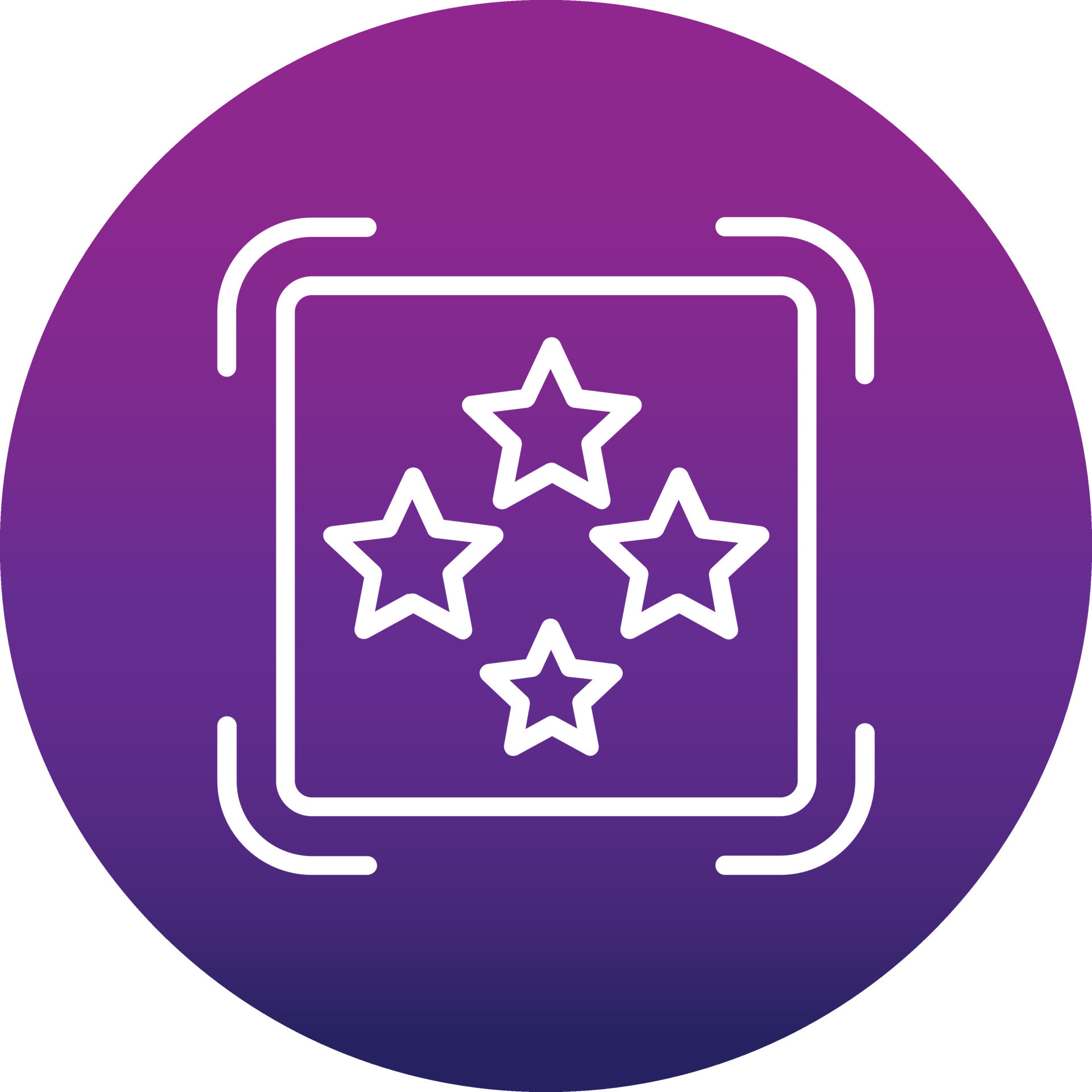 icono de vector de cuatro estrellas 15568433 Vector en Vecteezy