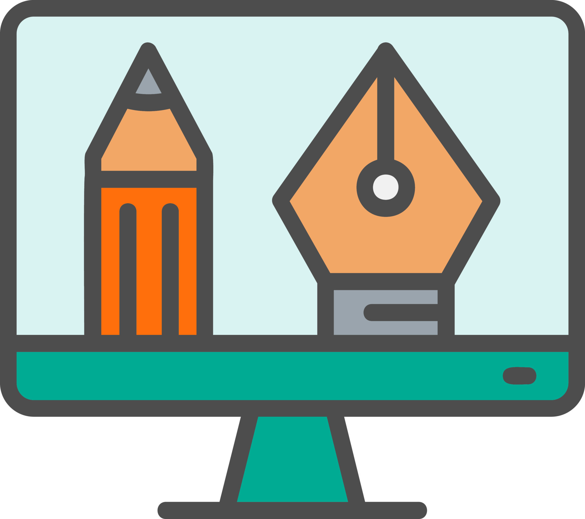 Computer Graphic Vector Icon 15568532 Vector Art at Vecteezy