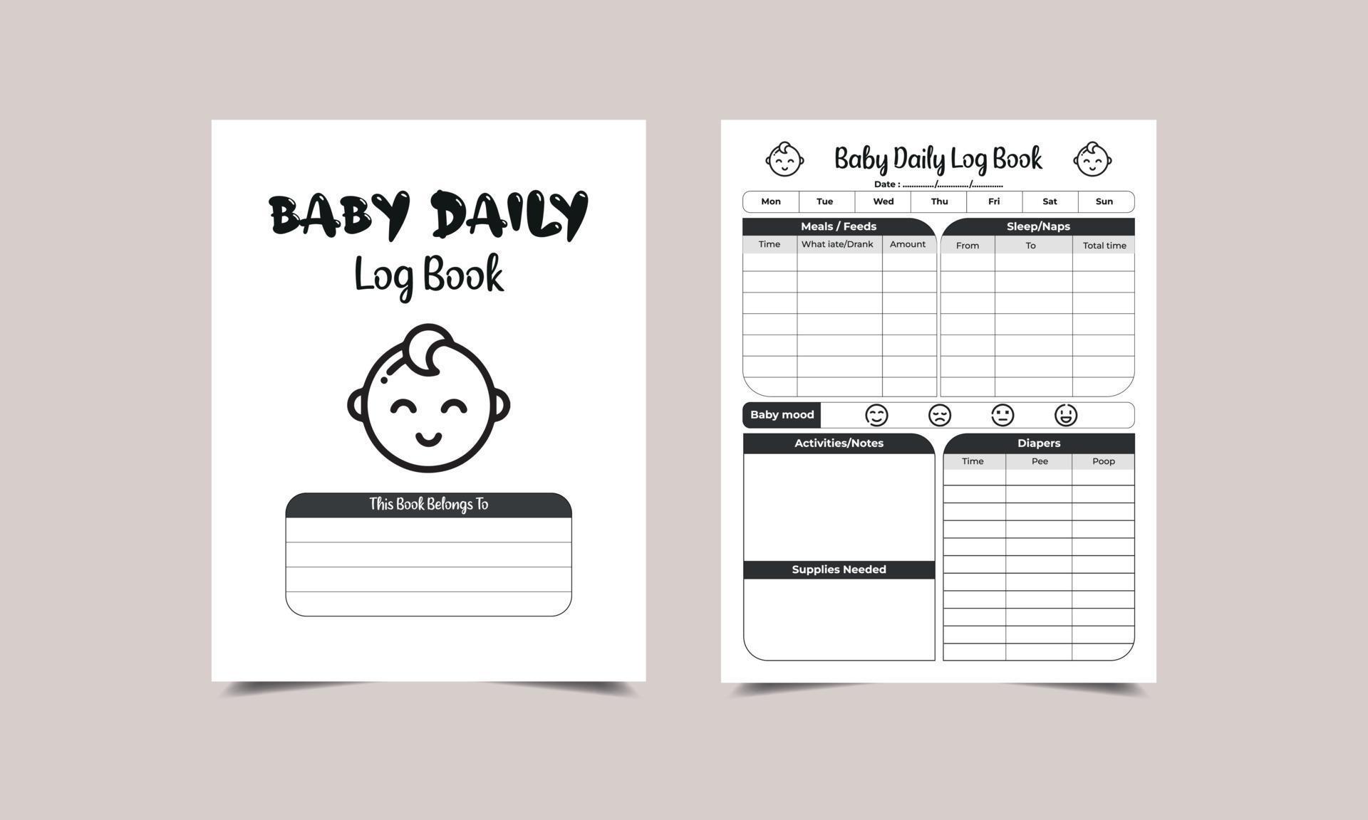 baby daily log book. My Pregnancy,Baby Shower Book,Future Mother Journal,Pregnancy Journal ...