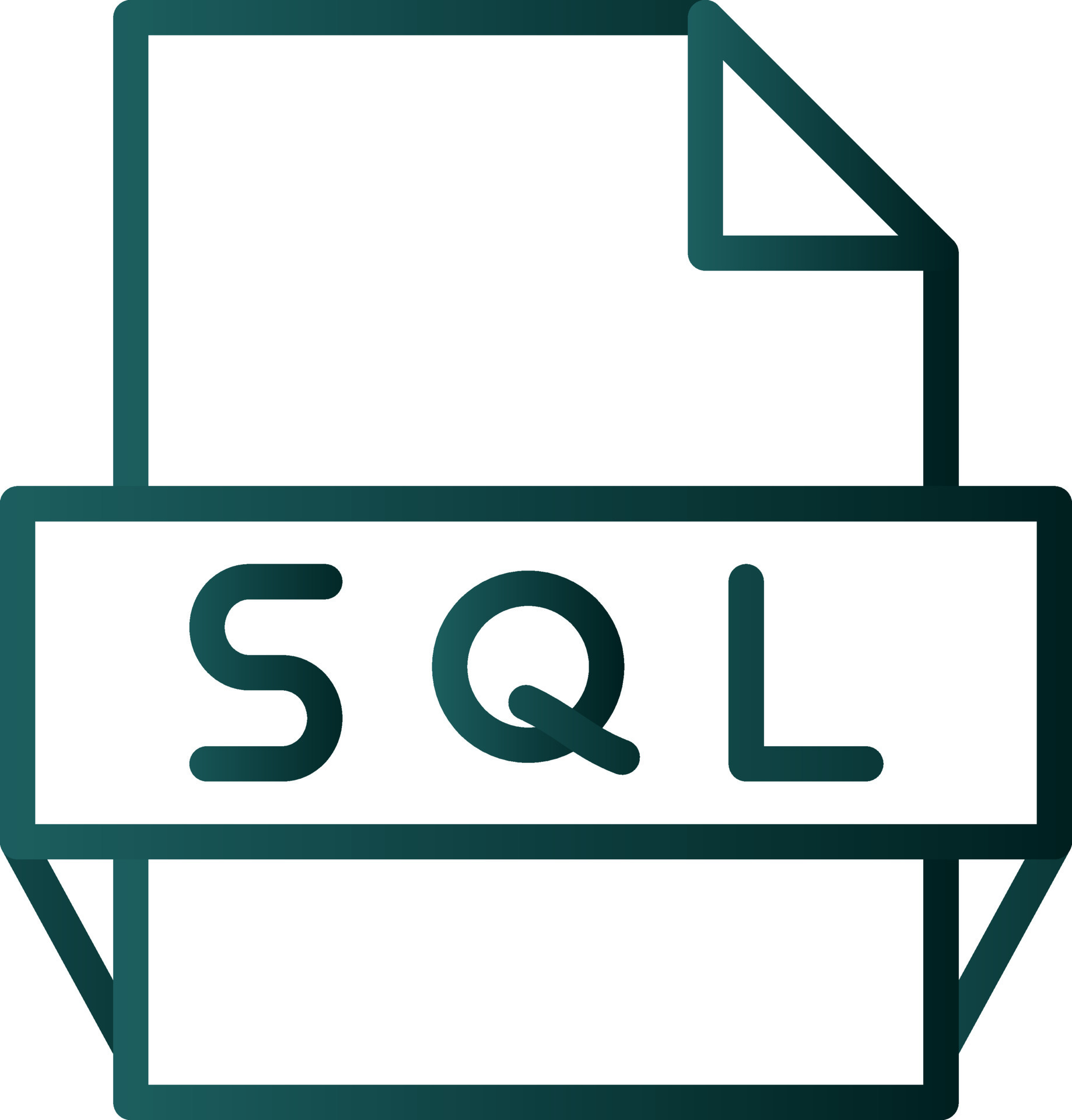 Sql File Format Icon 15573745 Vector Art at Vecteezy