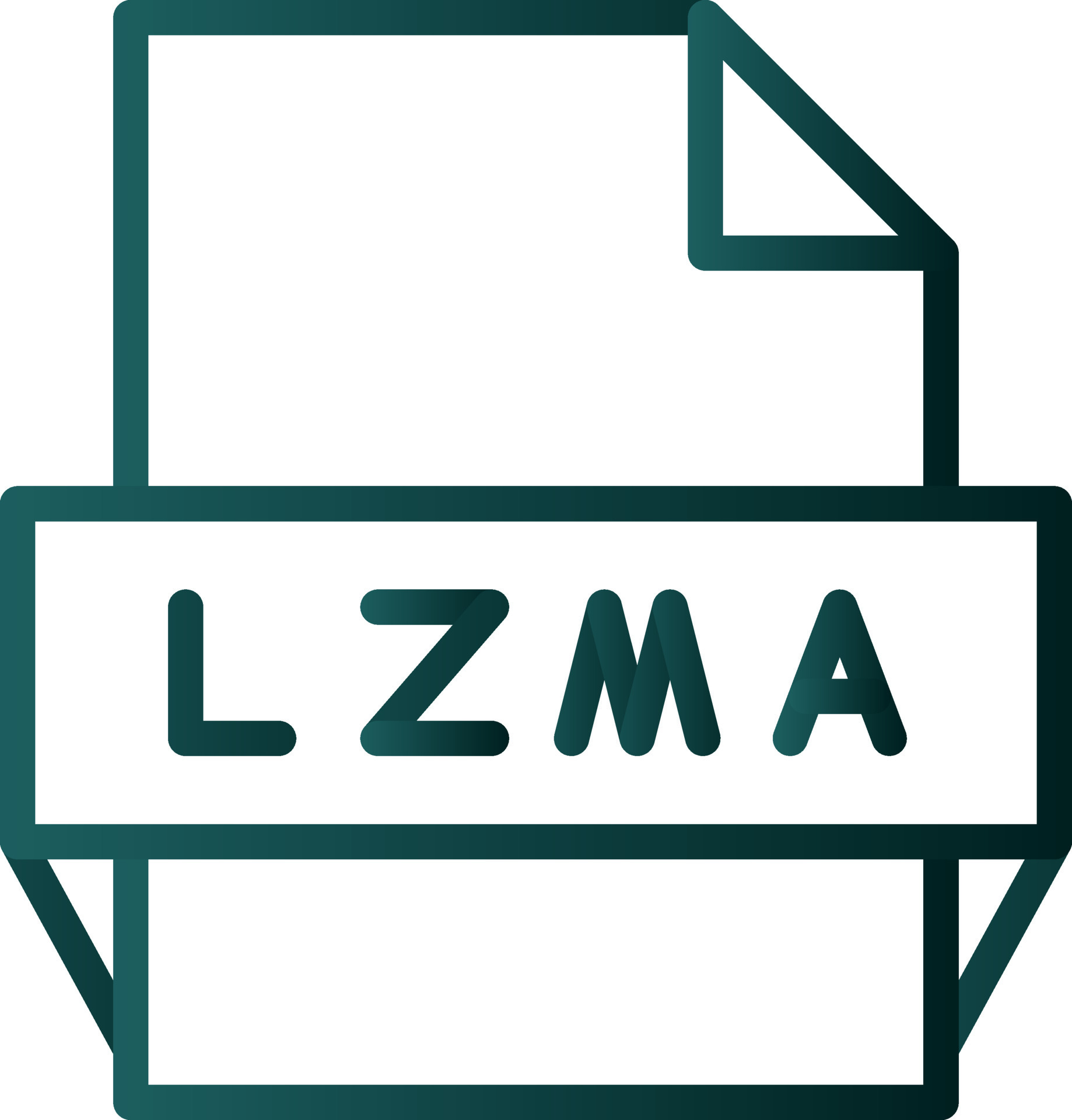 Lzma File Format Icon 15574647 Vector Art at Vecteezy