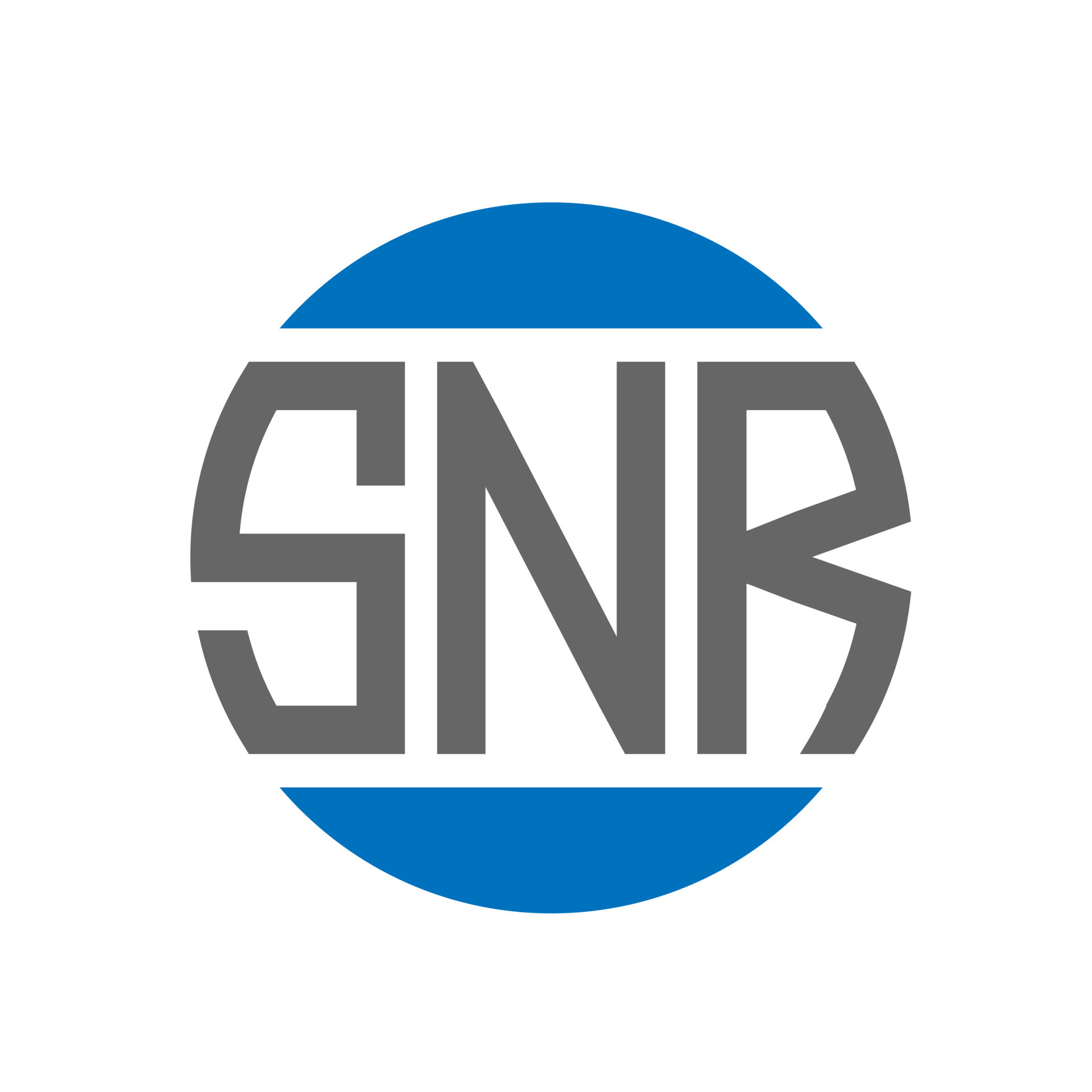 Snr Letter Logo Design On White Background Snr Creative Initials Circle Logo Concept Snr