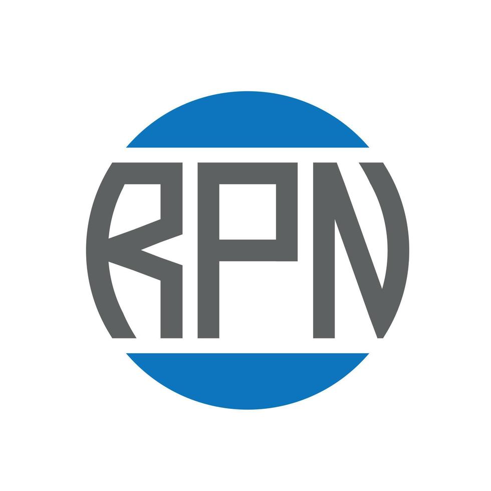 RPN letter logo design on white background. RPN creative initials ... RPN letter logo design on white background. RPN creative initials ...