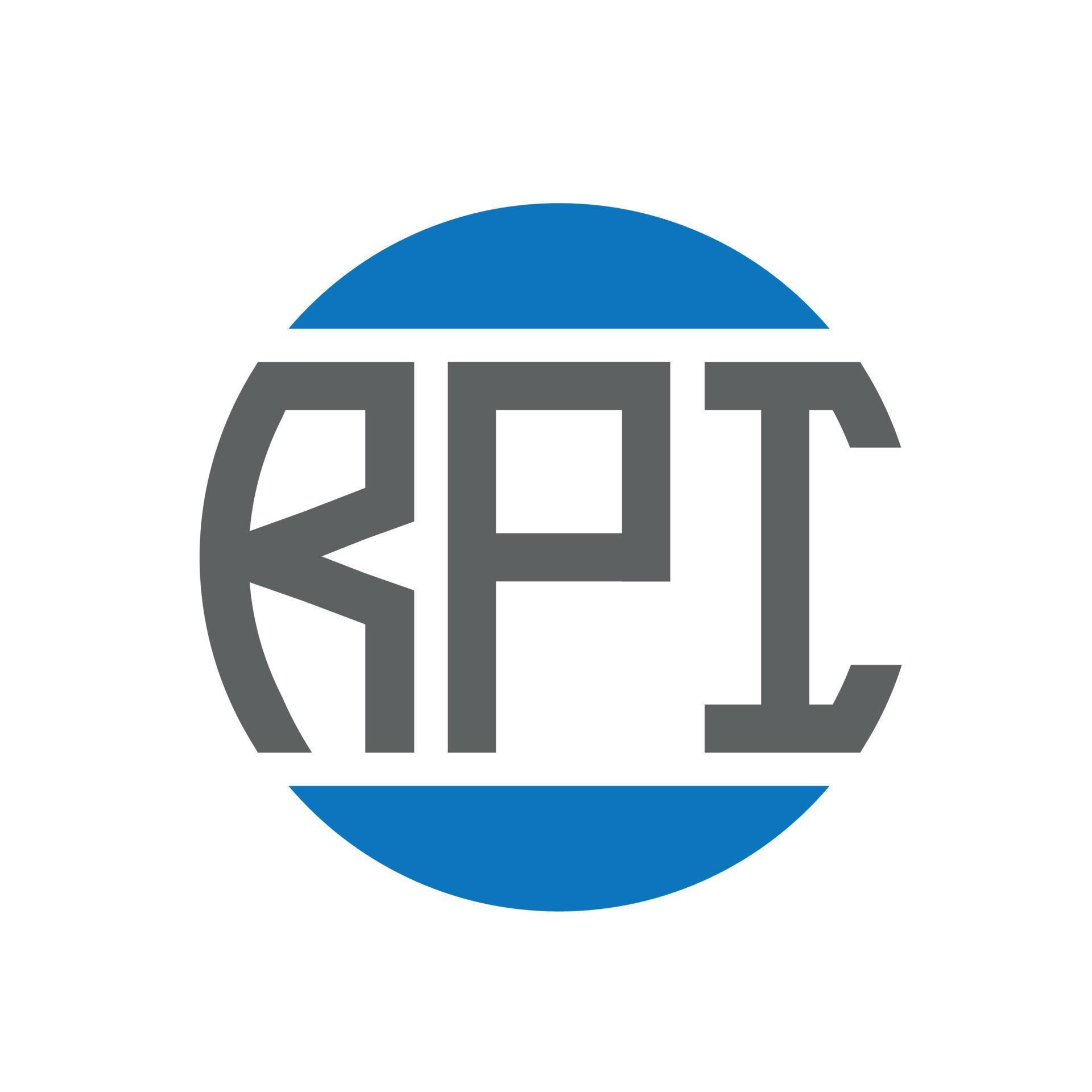 RPI letter logo design on white background. RPI creative initials ... RPI letter logo design on white background. RPI creative initials ...