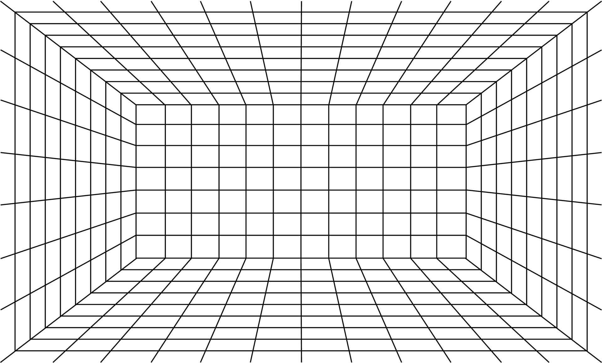Perspective Grid Black Thin Line Vector 15585200 Vector Art At Vecteezy