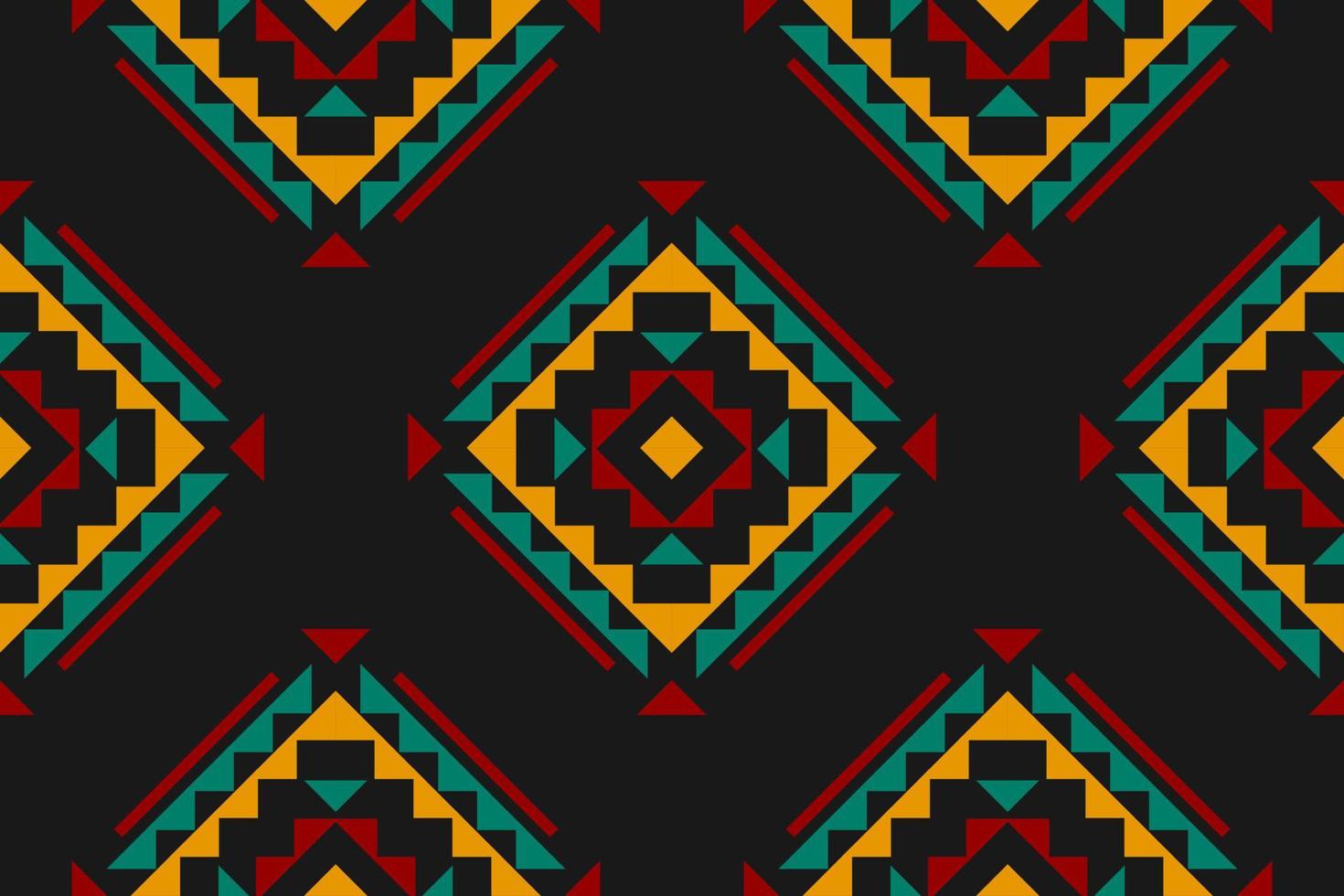 Fabric tribal pattern style. Geometric ethnic seamless pattern ... Fabric tribal pattern style. Geometric ethnic seamless pattern ...
