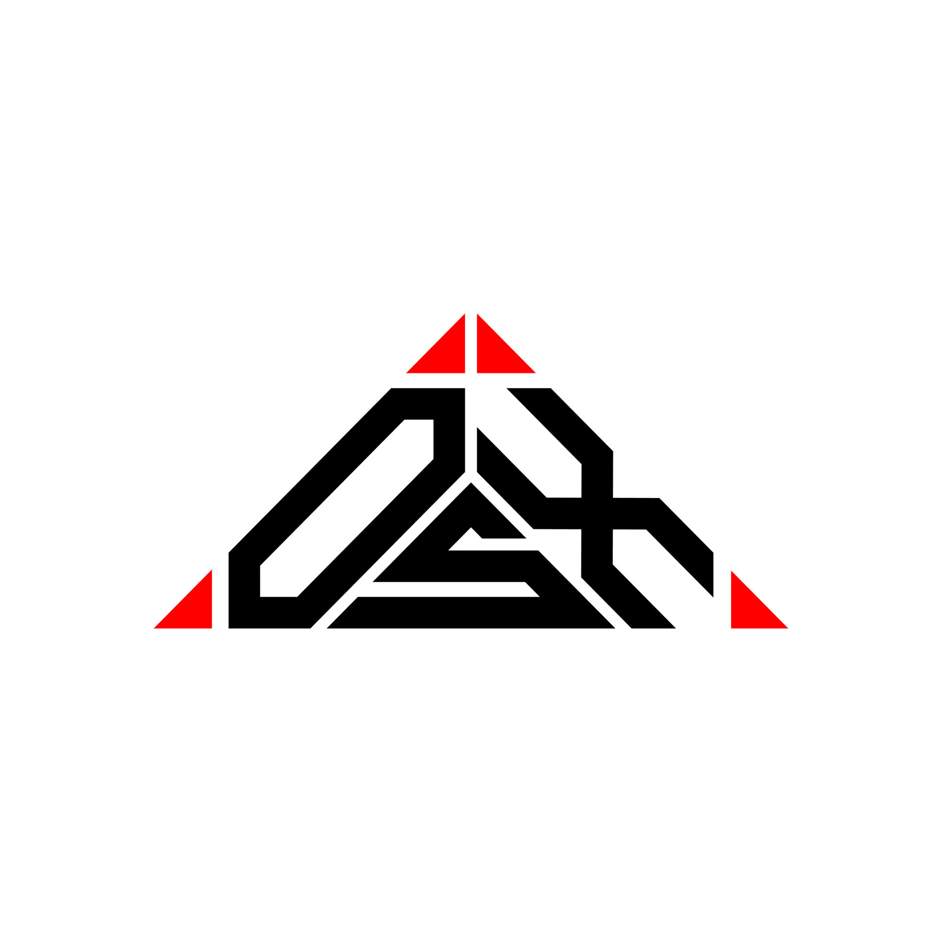Osx Letter Logo Creative Design With Vector Graphic Osx Simple And