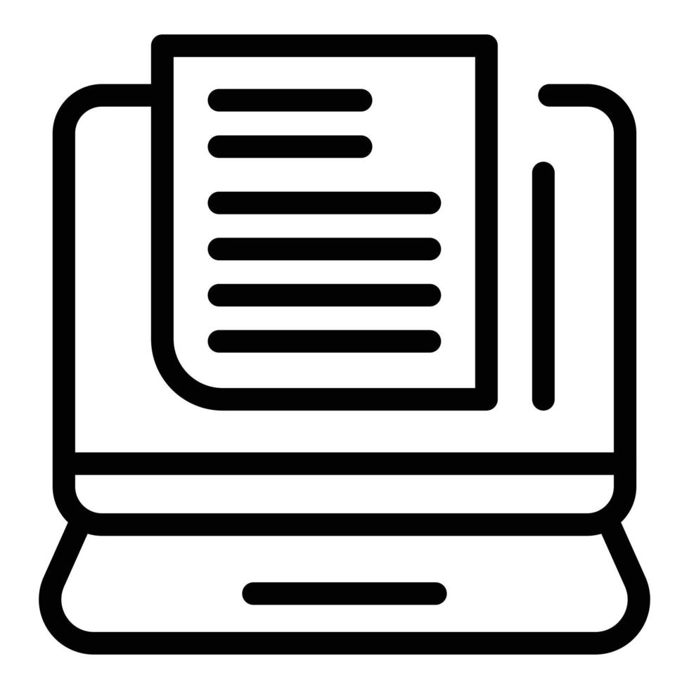 Laptop actualization icon, outline style 15599759 Vector Art at Vecteezy Laptop actualization icon, outline style 15599759 Vector Art at Vecteezy