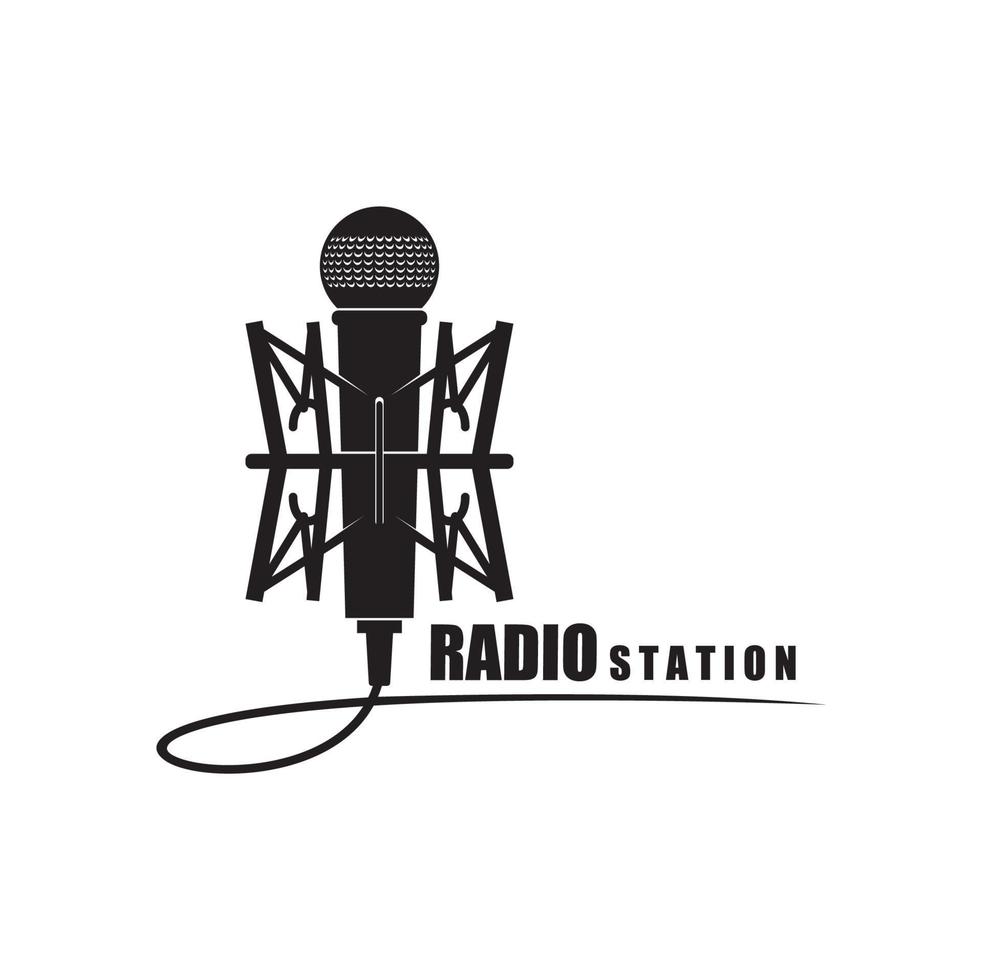 icono de estación de radio en línea con micrófono retro 15600085 Vector ... icono de estación de radio en línea con micrófono retro 15600085 Vector ...