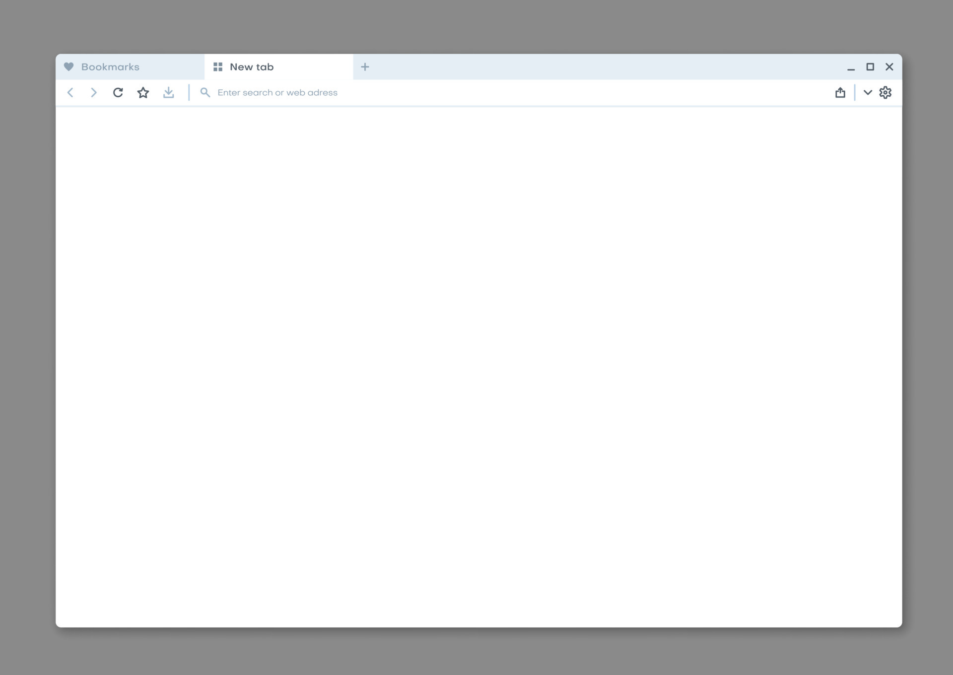 Internet Web Browser Window Interface Mockup 15600191 Vector Art At
