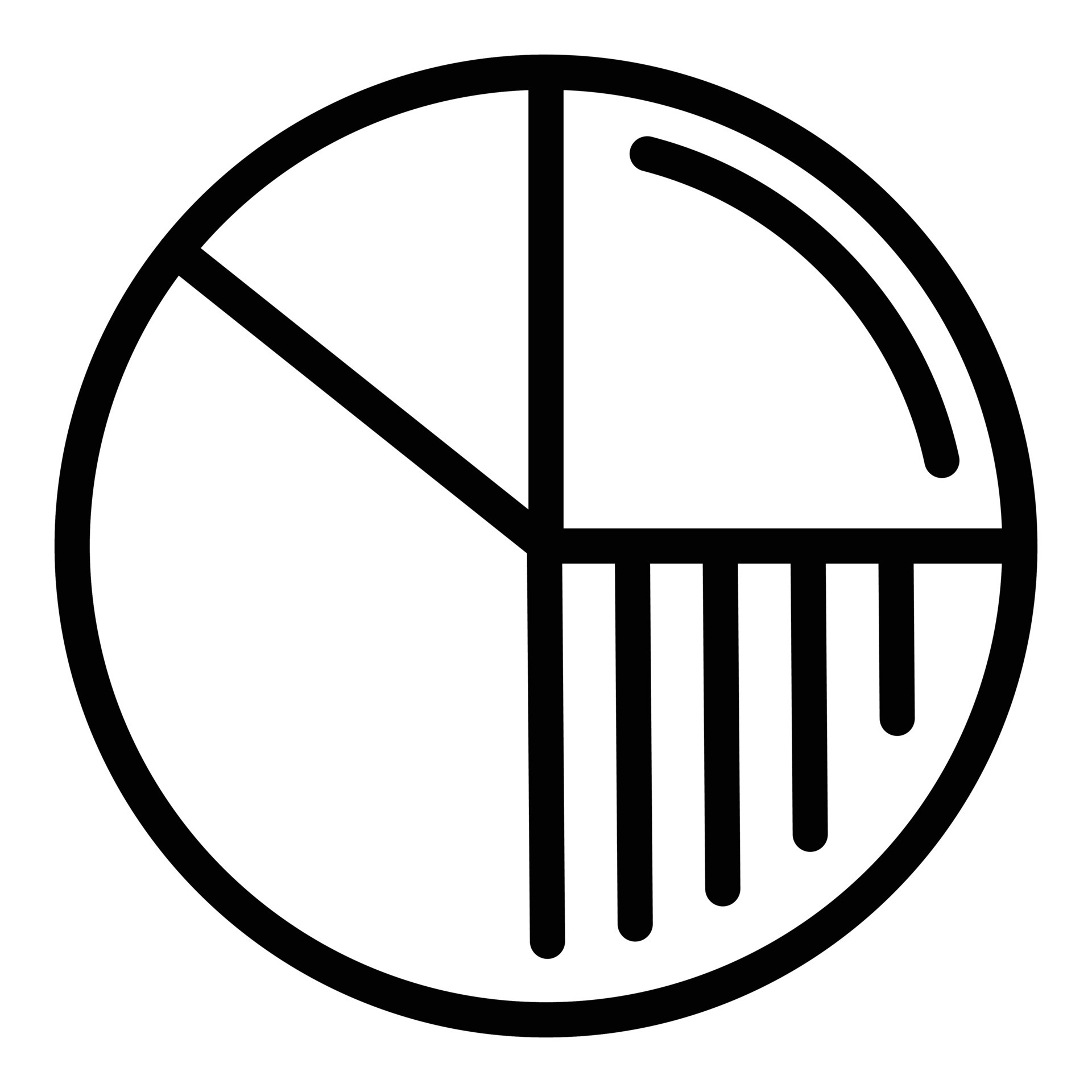 Business Collaboration Chart Icon Outline Style 15600218 Vector Art At