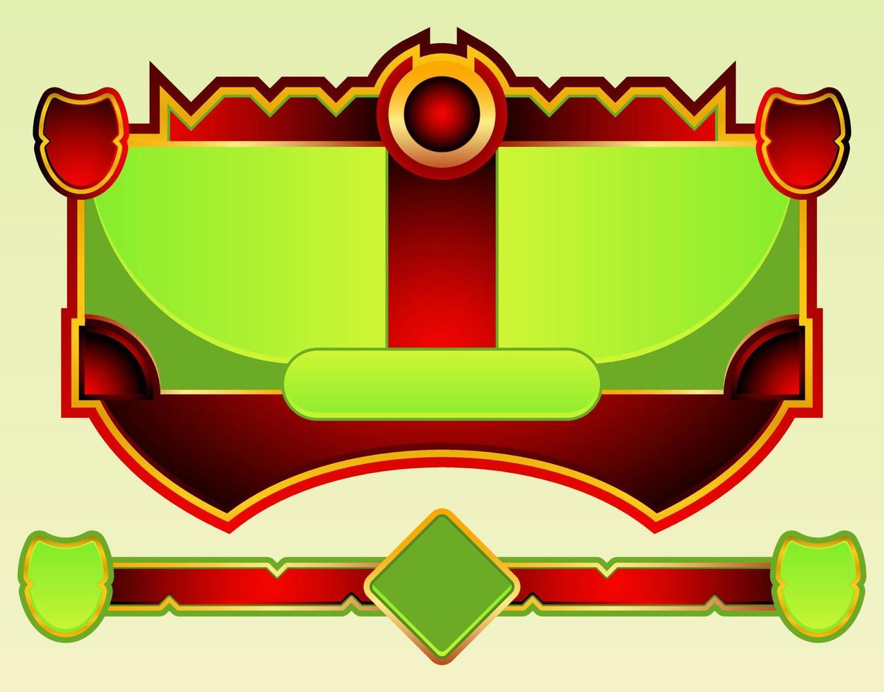 Graphical User Interface Gui To Build 2d Games 15600524 Vector Art At