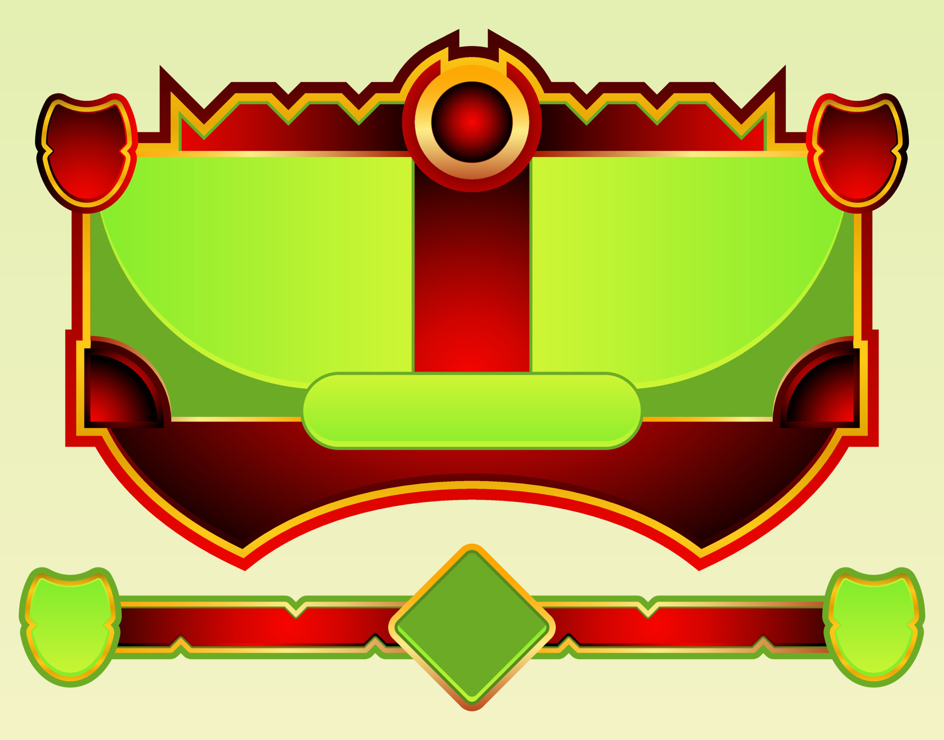 Graphical User Interface Gui To Build 2d Games 15600524 Vector Art At Vecteezy