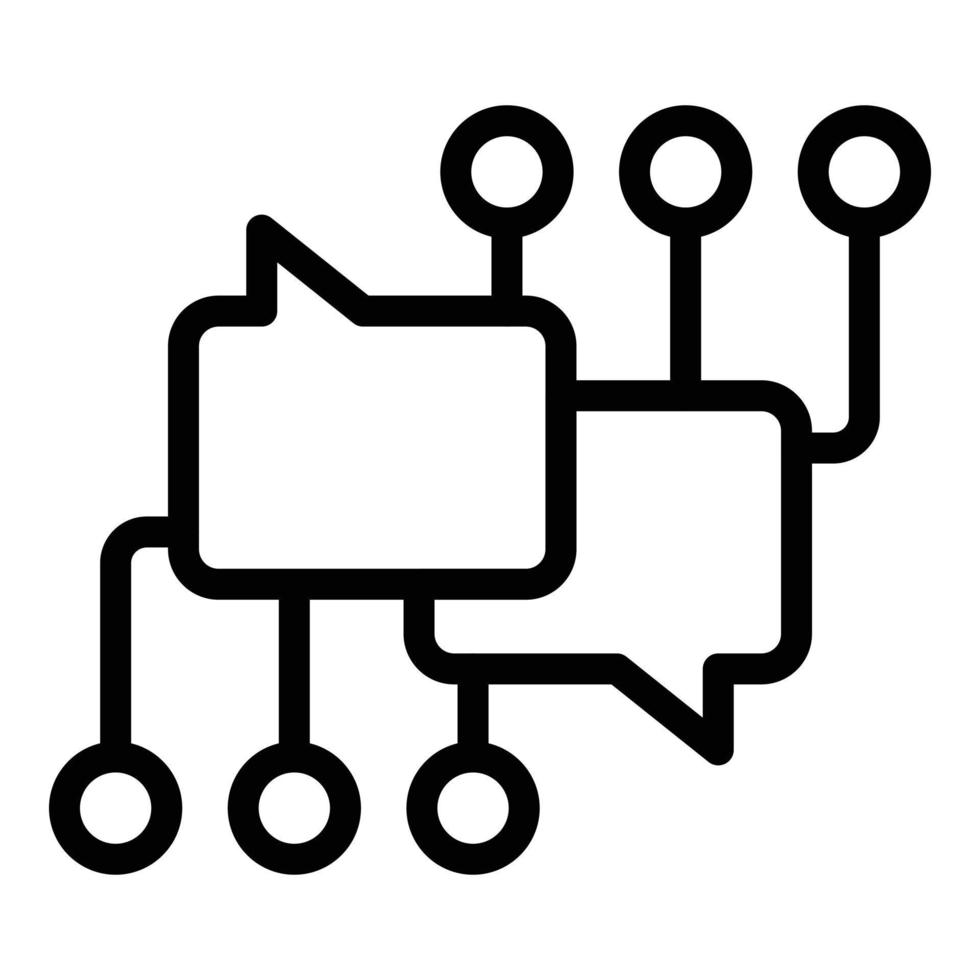 Chat credibility icon, outline style 15602448 Vector Art at Vecteezy Chat credibility icon, outline style 15602448 Vector Art at Vecteezy