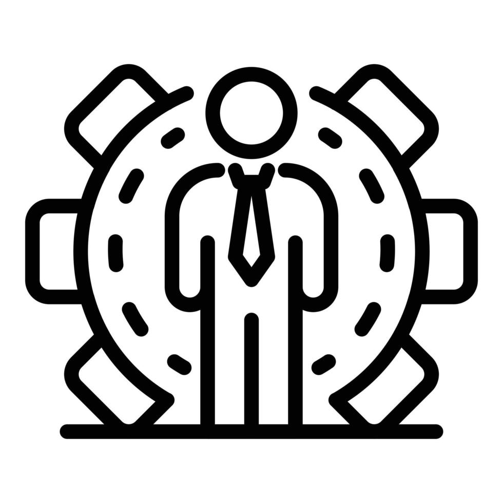 Businessman effort icon, outline style 15603692 Vector Art at Vecteezy Businessman effort icon, outline style 15603692 Vector Art at Vecteezy