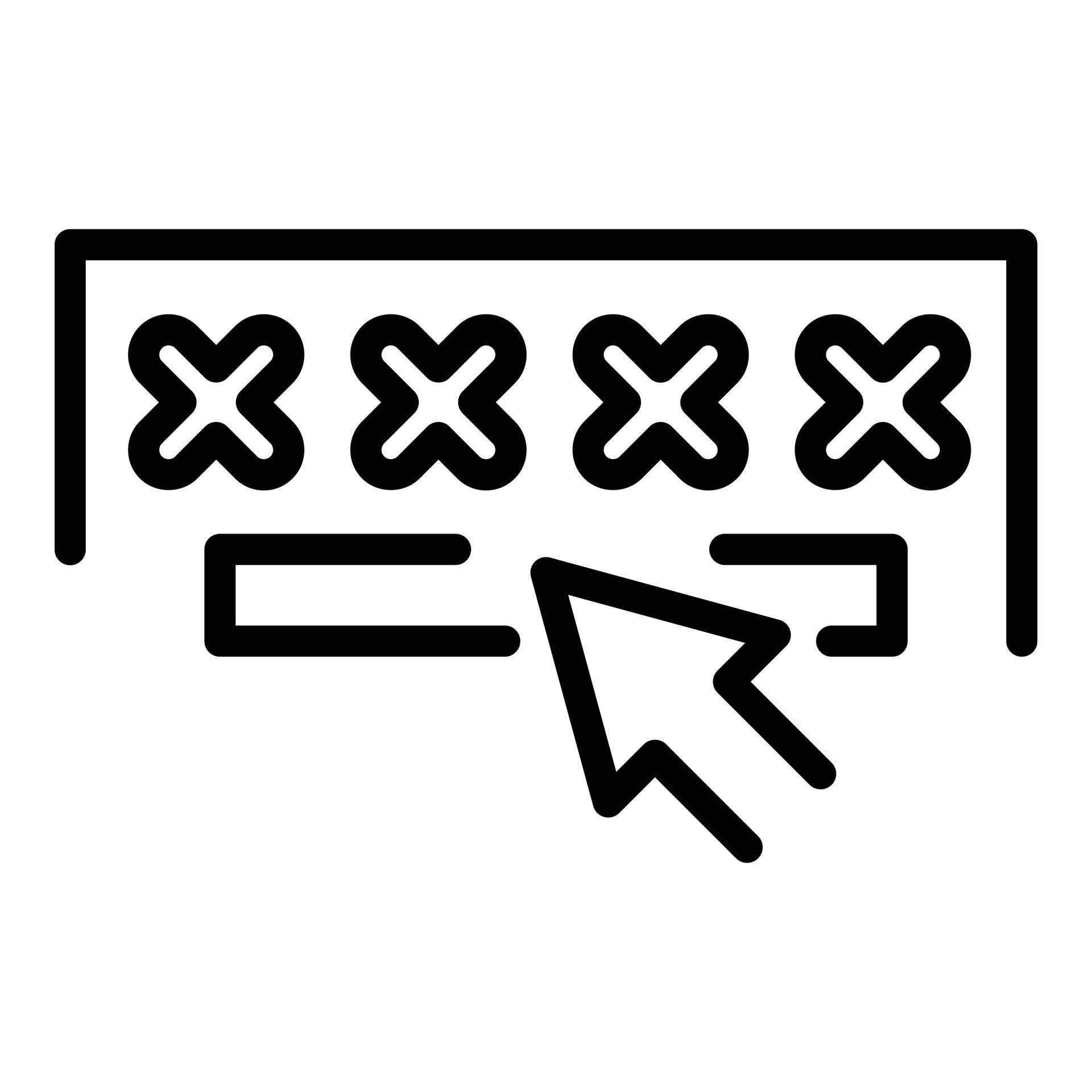 Change password icon, outline style 15603982 Vector Art at Vecteezy