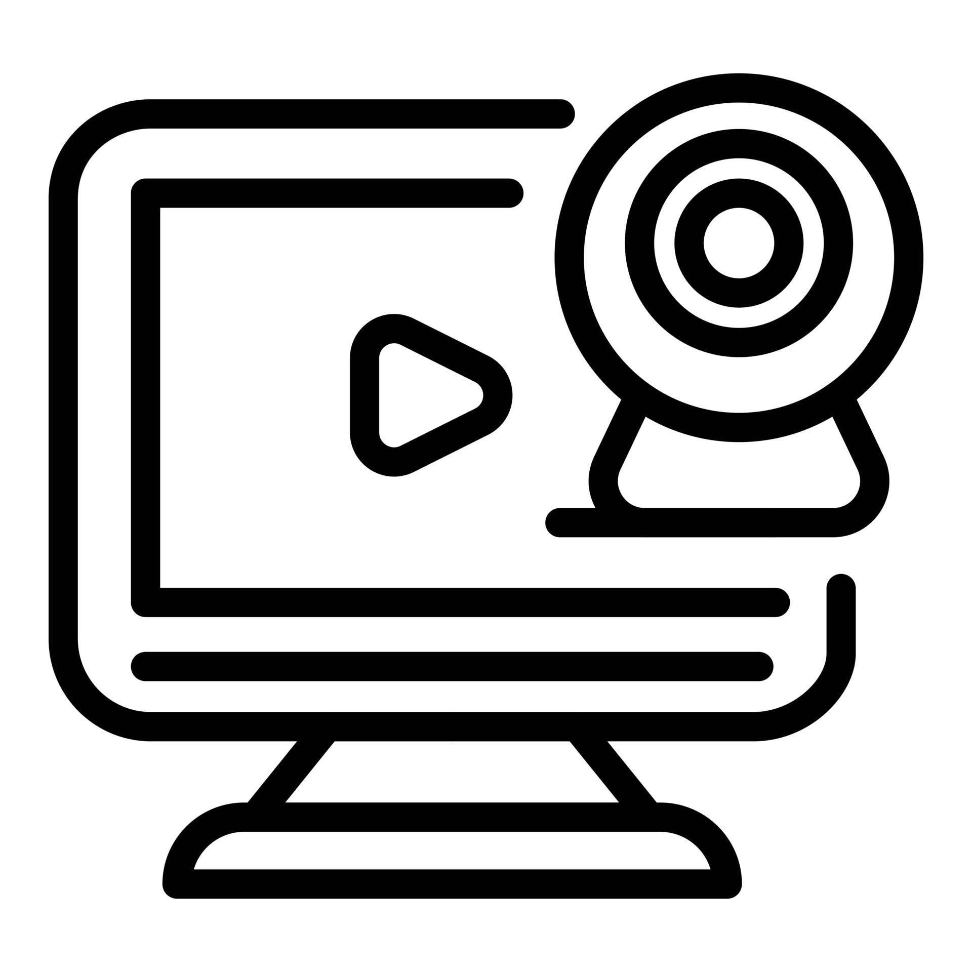 Distance learning icon, outline style 15604293 Vector Art at Vecteezy
