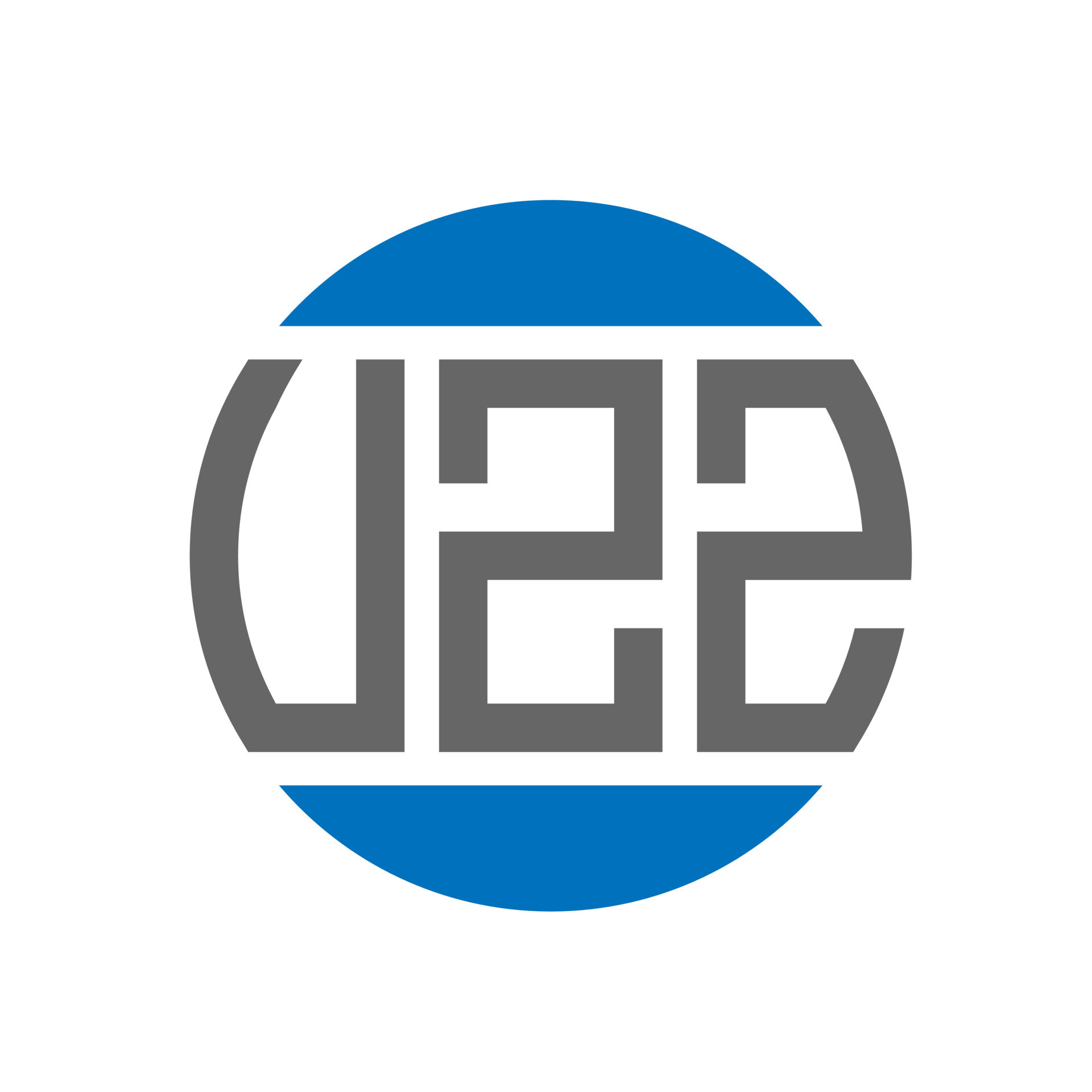 UZZ letter logo design on white background. UZZ creative initials circle logo concept. UZZ ...