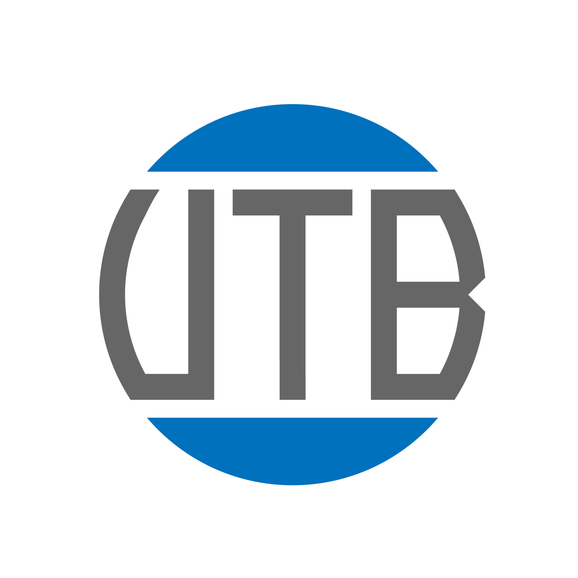 diseño de logotipo de letra utb sobre fondo blanco. concepto de ... diseño de logotipo de letra utb sobre fondo blanco. concepto de ...
