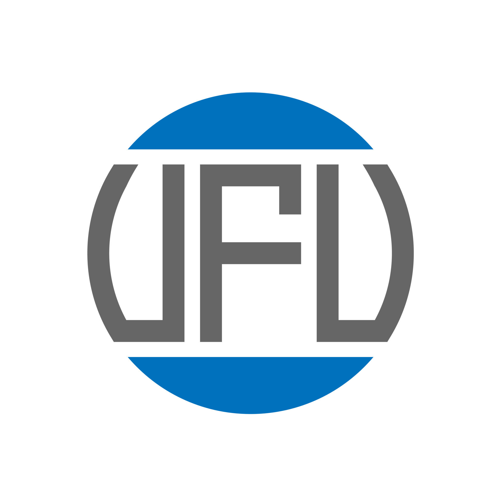 UFU letter logo design on white background. UFU creative initials circle logo concept. UFU ...