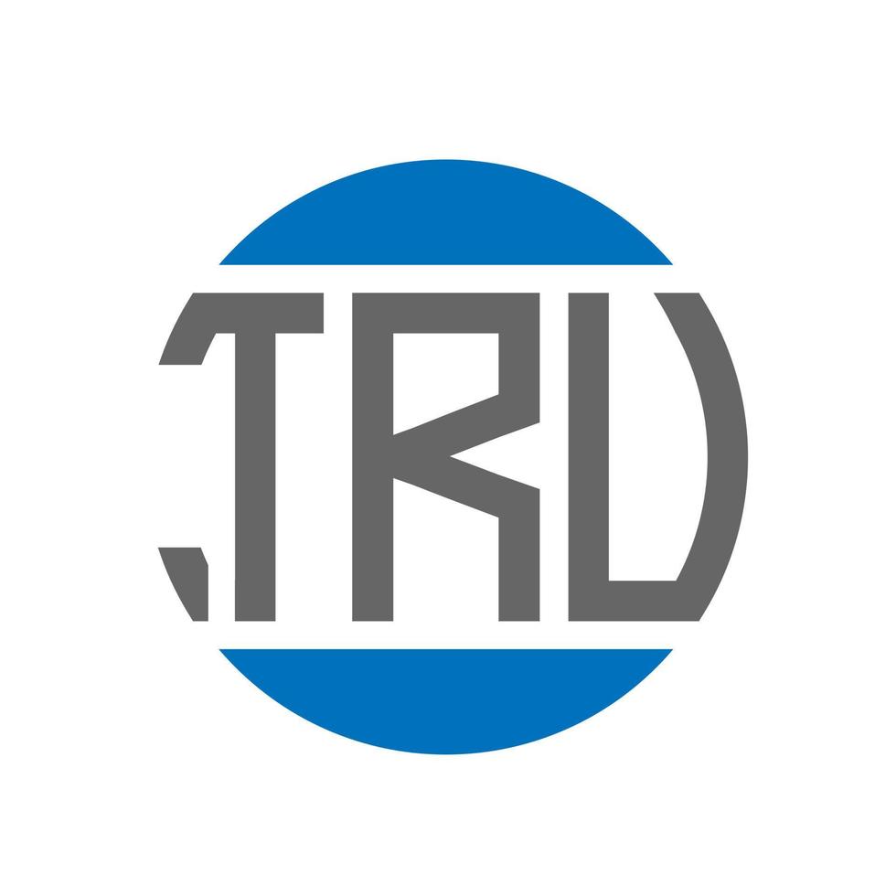 TRV letter logo design on white background. TRV creative initials ...