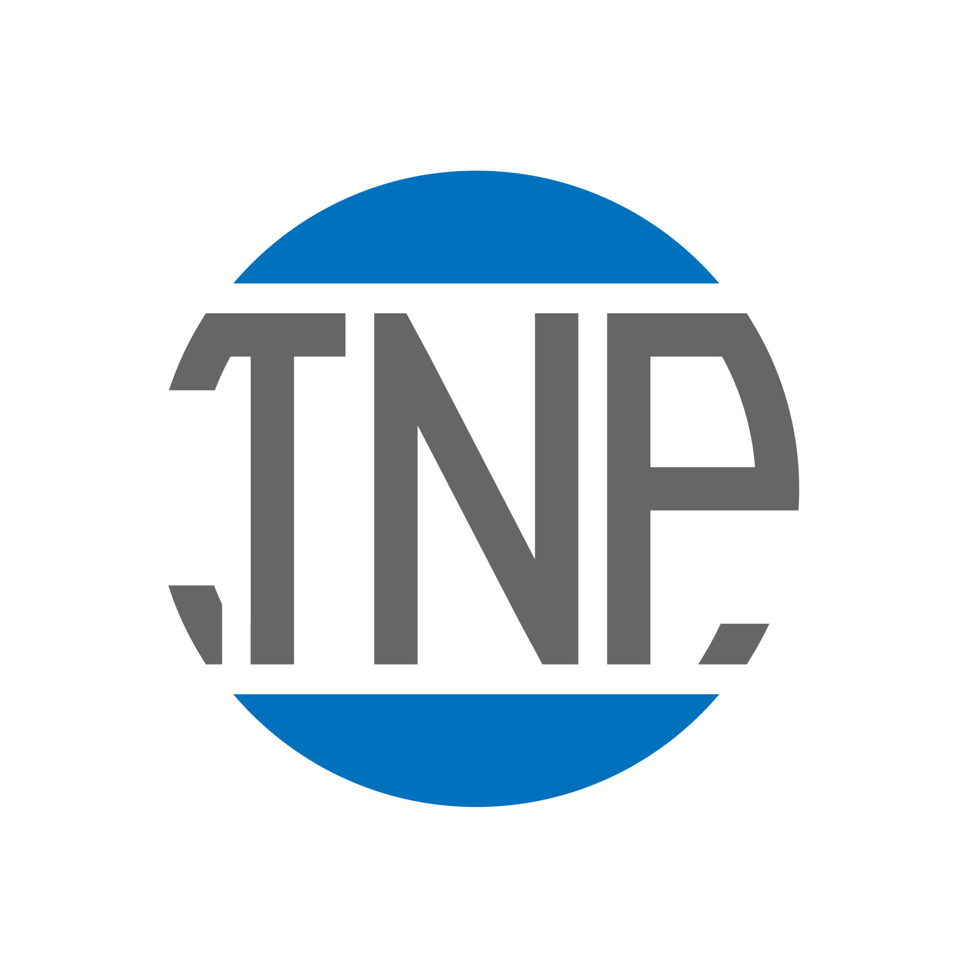 TNP letter logo design on white background. TNP creative initials circle logo concept. TNP ...