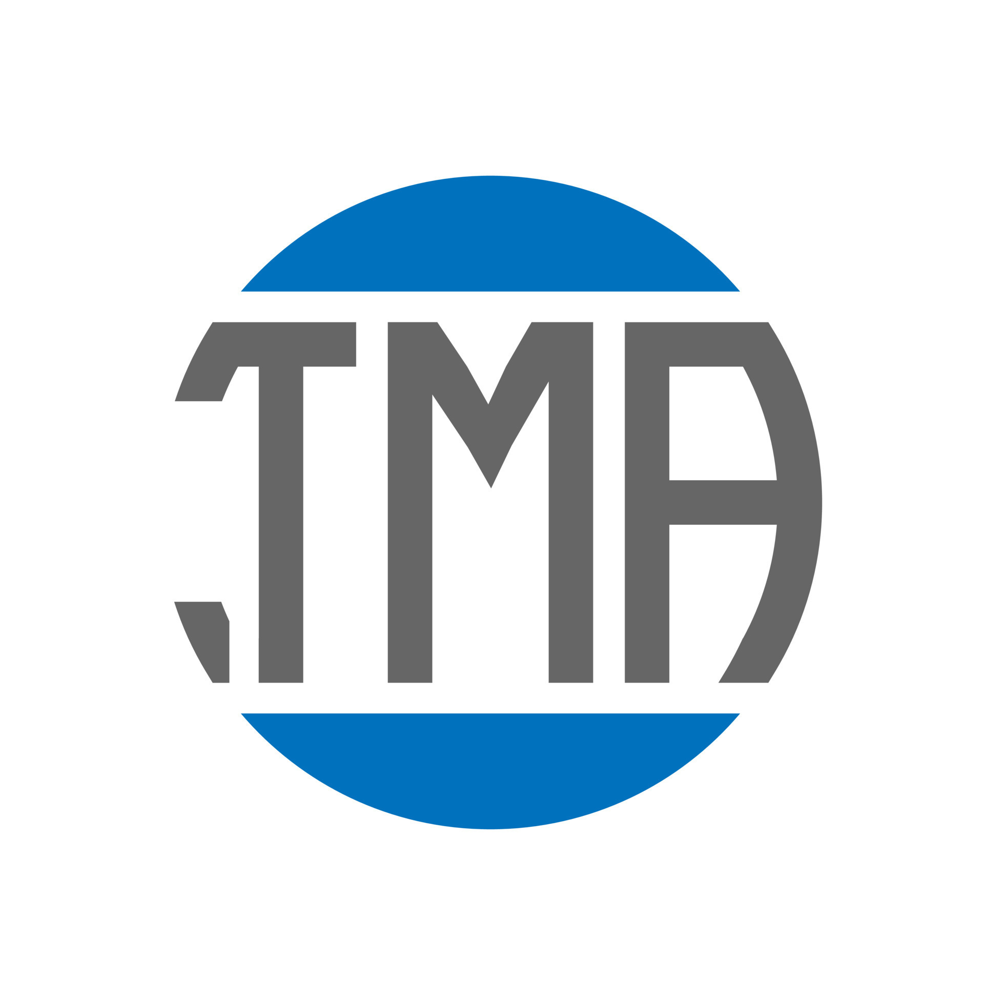 TMA letter logo design on white background. TMA creative initials circle logo concept. TMA ...