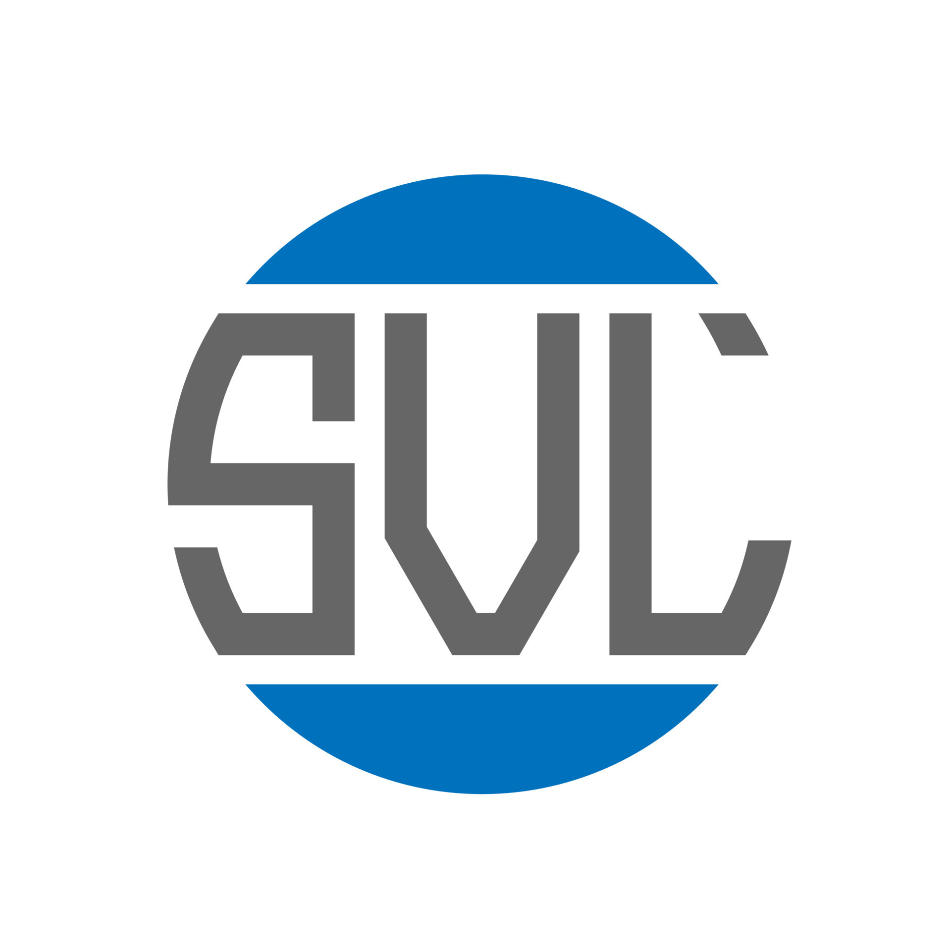 SVL letter logo design on white background. SVL creative initials circle logo concept. SVL ...