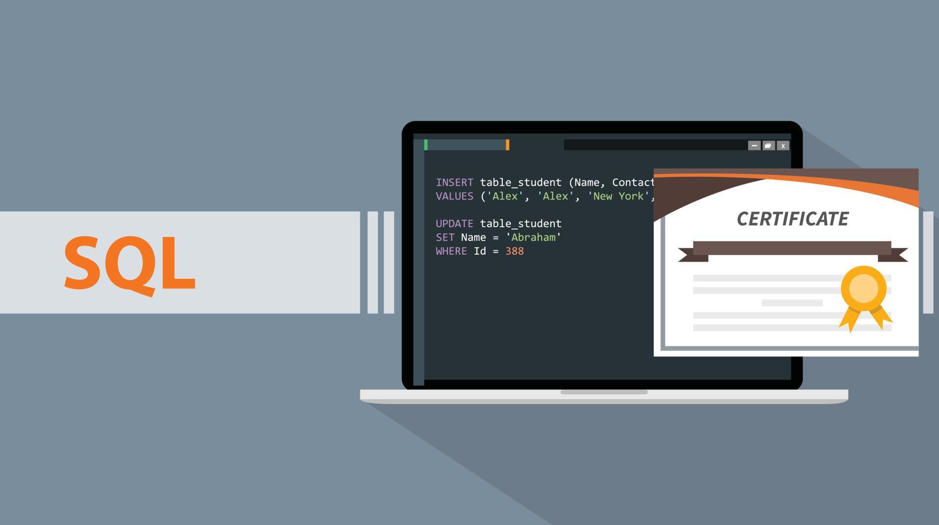 sql structured query languages programming online learning ...