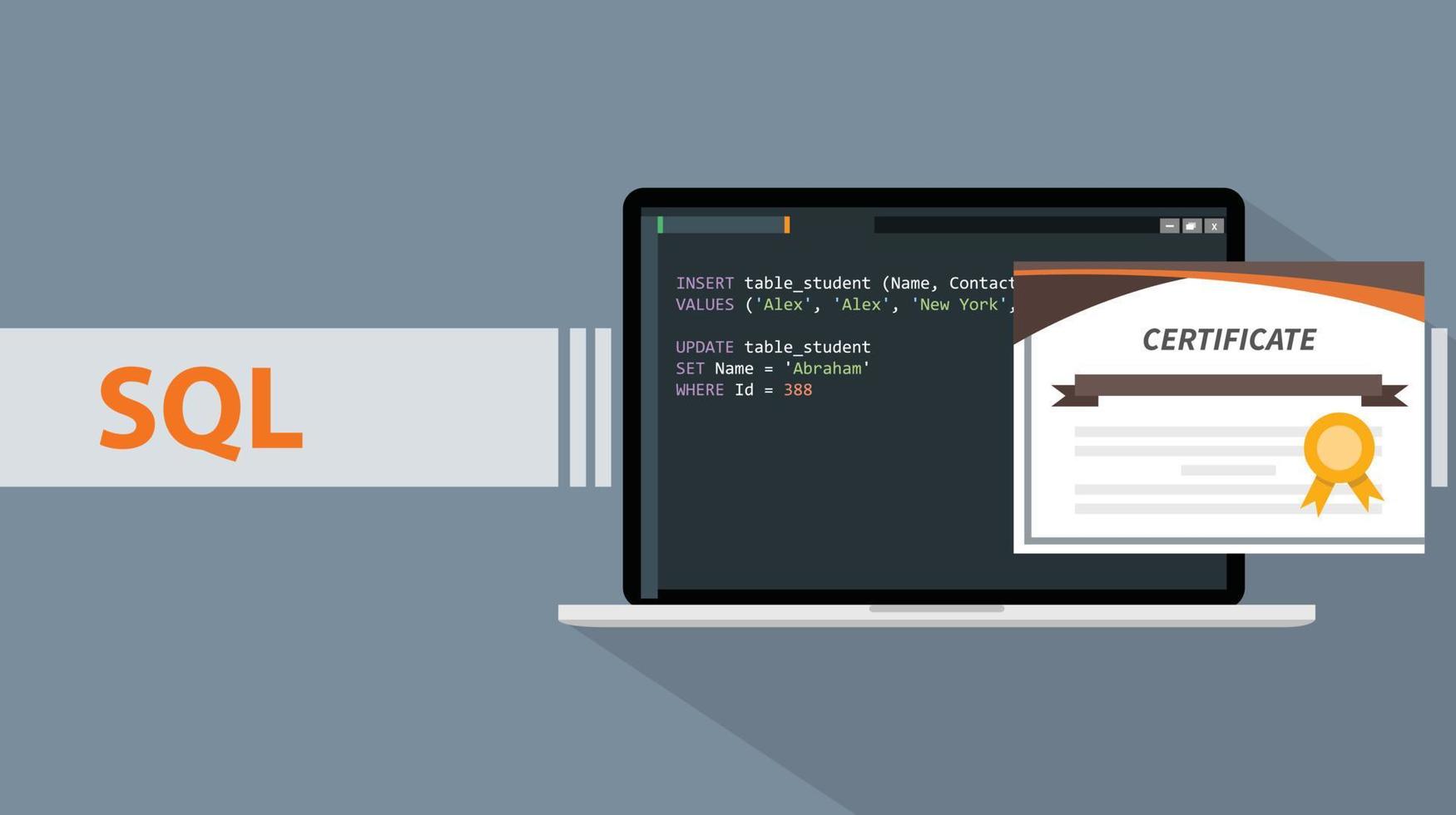 Sql Structured Query Languages Programming Online Learning