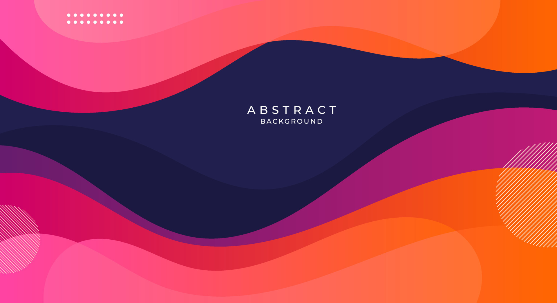 Abstract Gradient Orange And Pink Wave Background 15617016 Vector Art At Vecteezy
