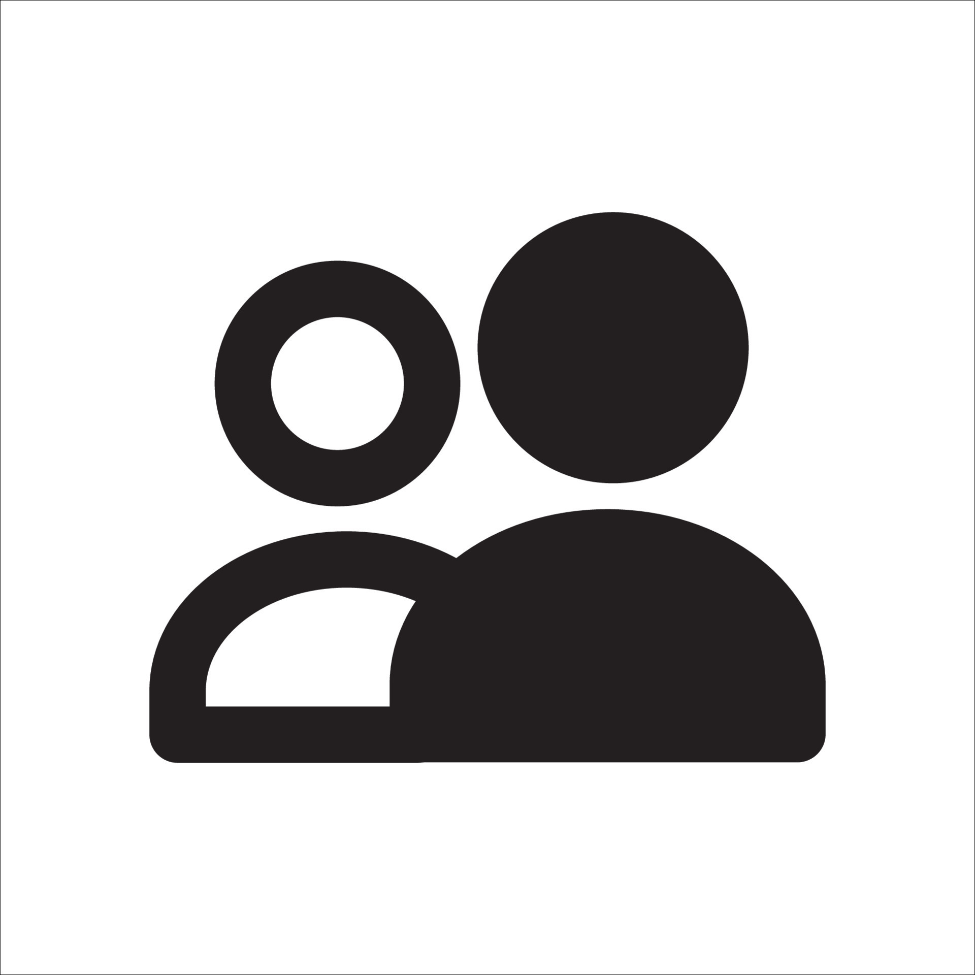 Customer Icon Solid 15617289 Vector Art at Vecteezy