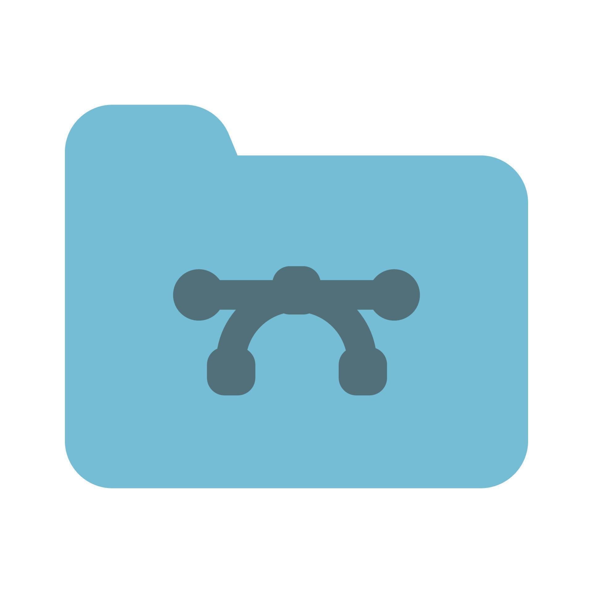 Folder Icon Solid Two Color 15623324 Vector Art at Vecteezy