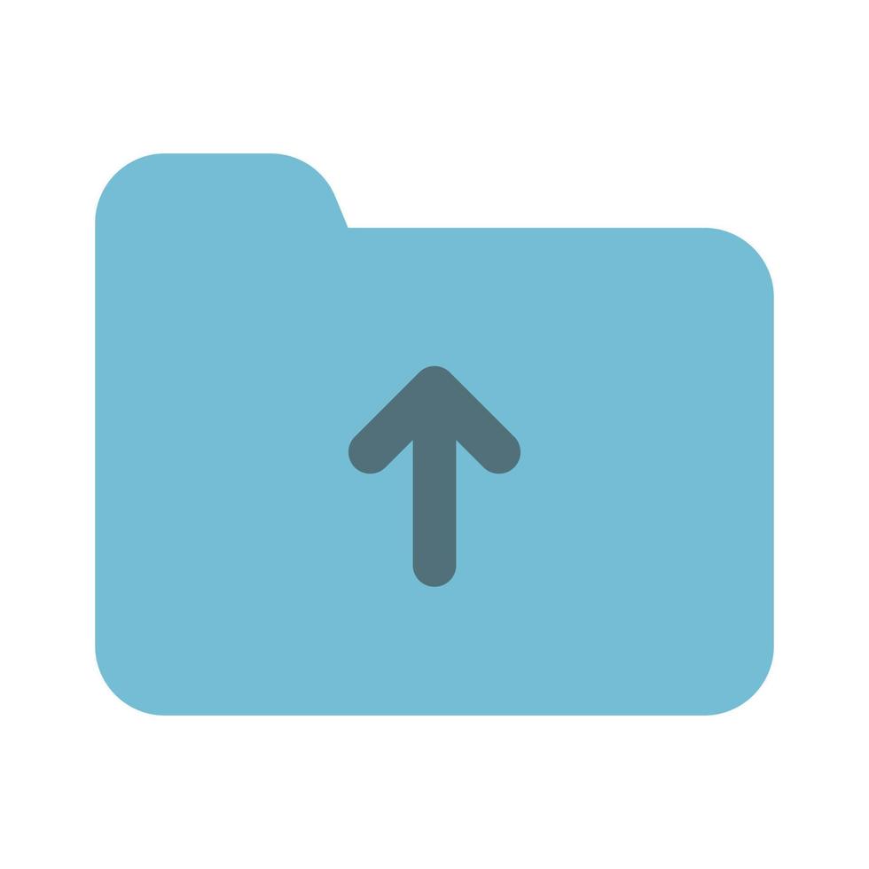 Folder Icon Solid Two Color 15623402 Vector Art at Vecteezy