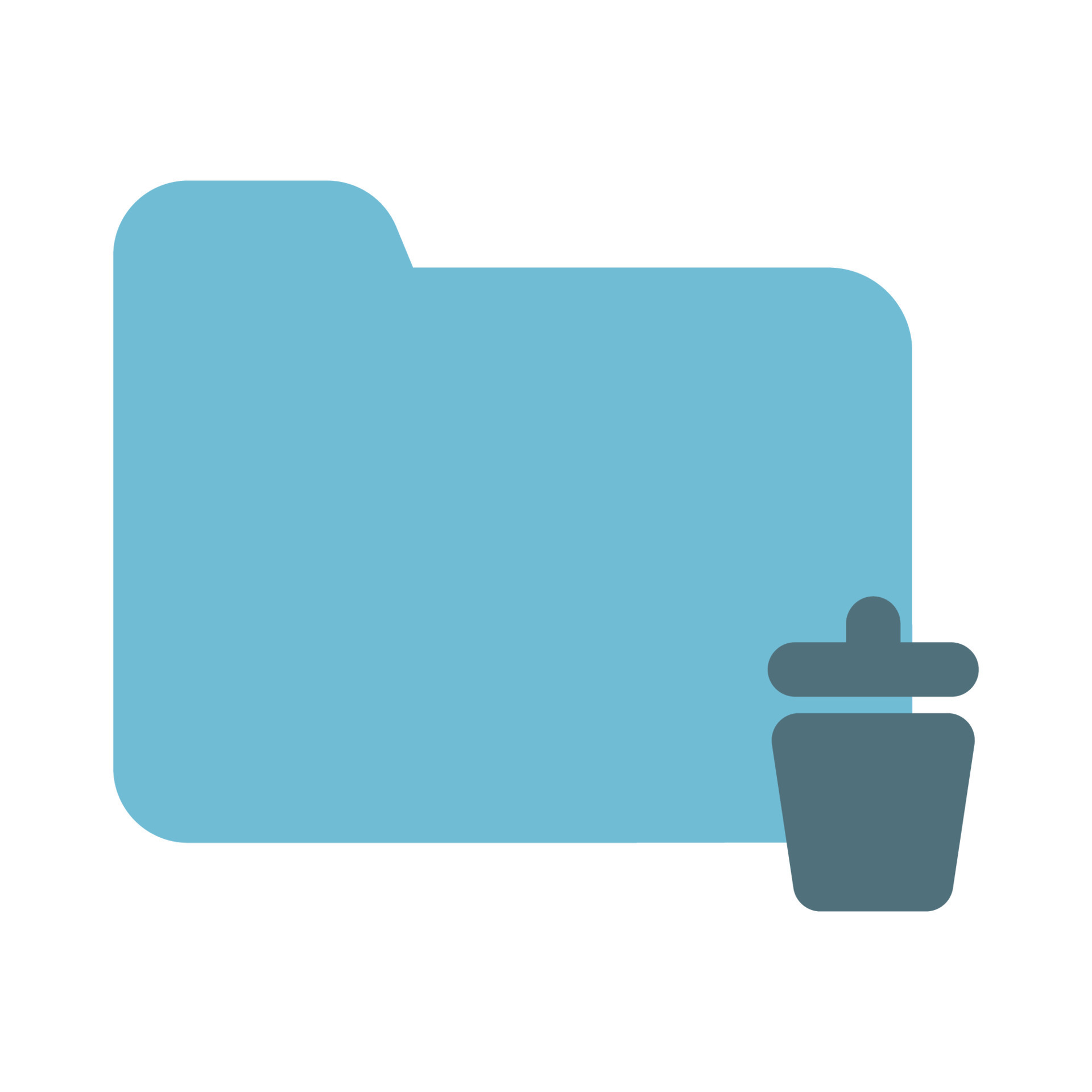 Folder Icon Solid Two Color 15623414 Vector Art at Vecteezy