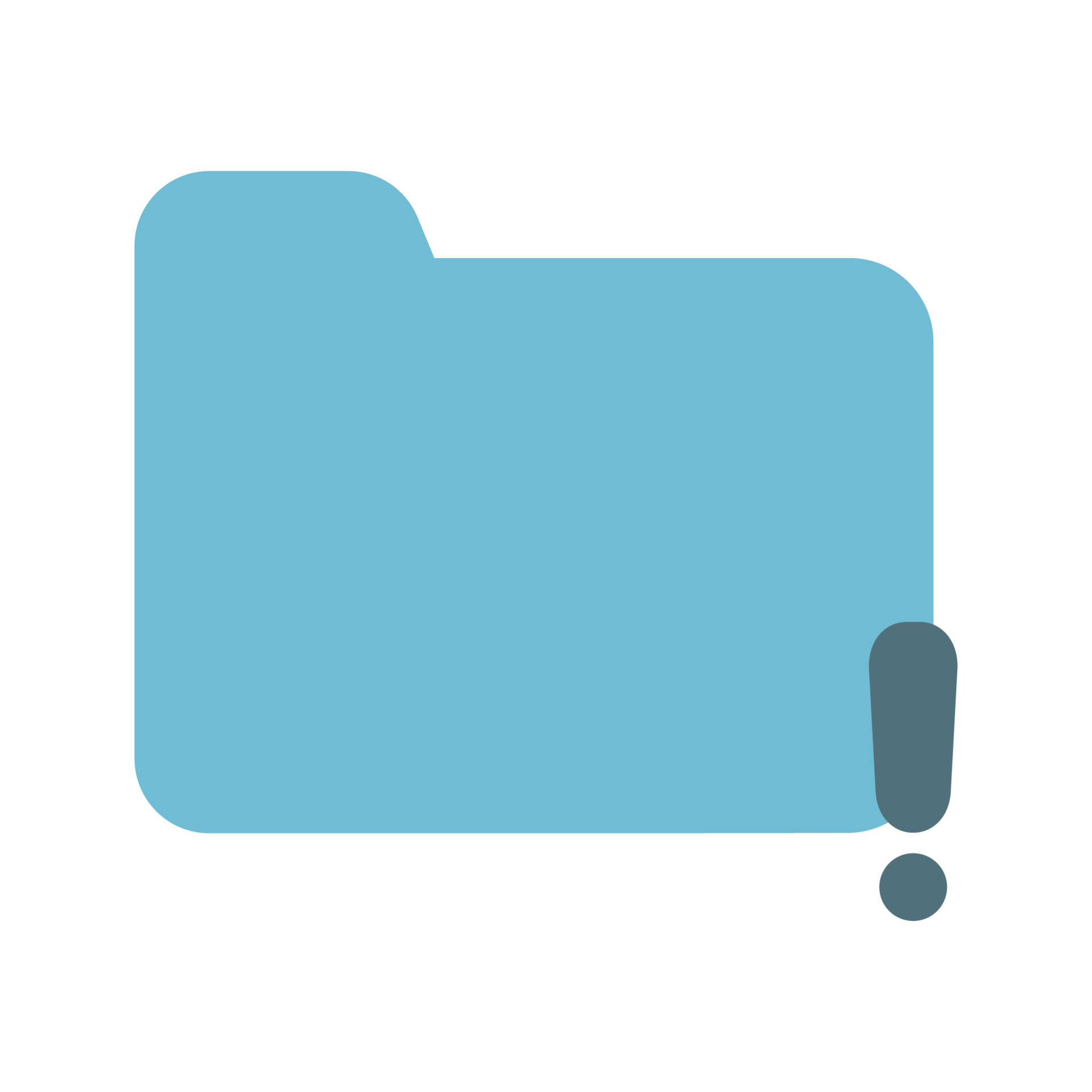 Folder Icon Solid Two Color 15623446 Vector Art at Vecteezy