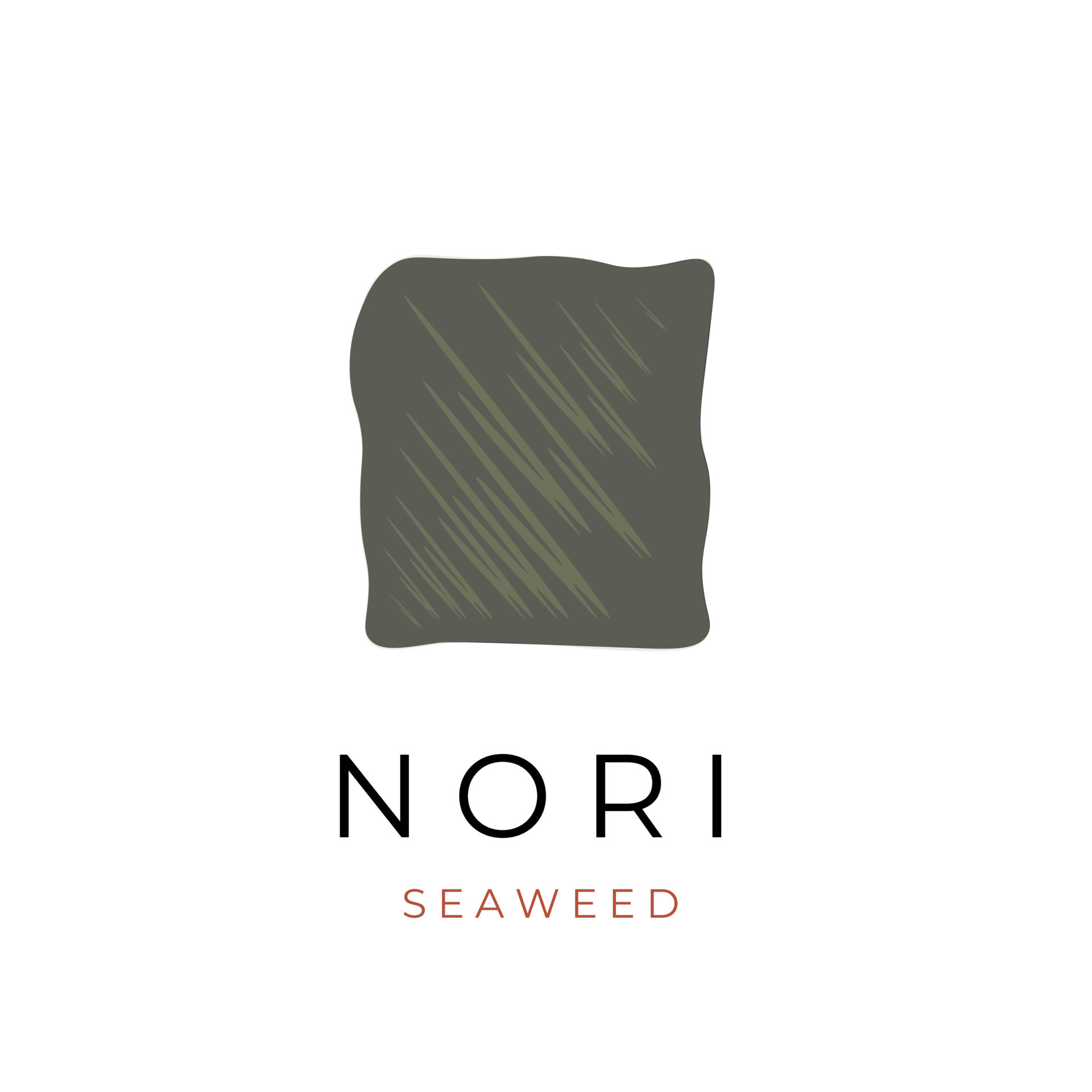 Seaweed Nori Abstract Simple Illustration Logo 15630557 Vector Art at Vecteezy