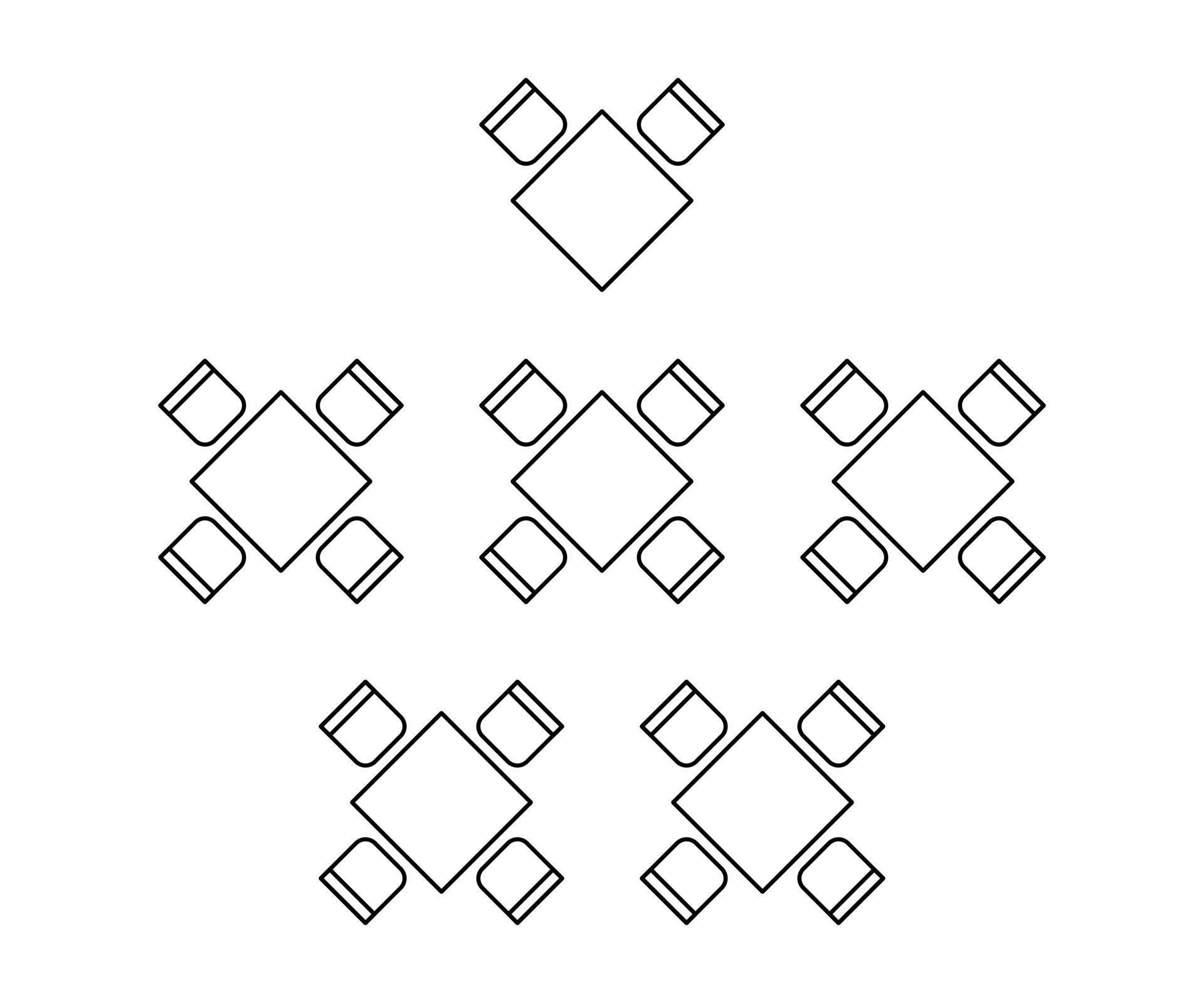Plan for arranging seats and tables in interior square on event banquet ... Plan for arranging seats and tables in interior square on event banquet ...