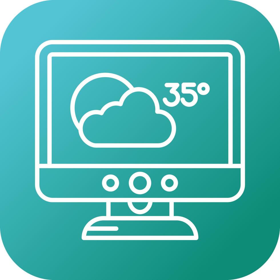 Weather Forecast Vector Icon 15636379 Vector Art at Vecteezy