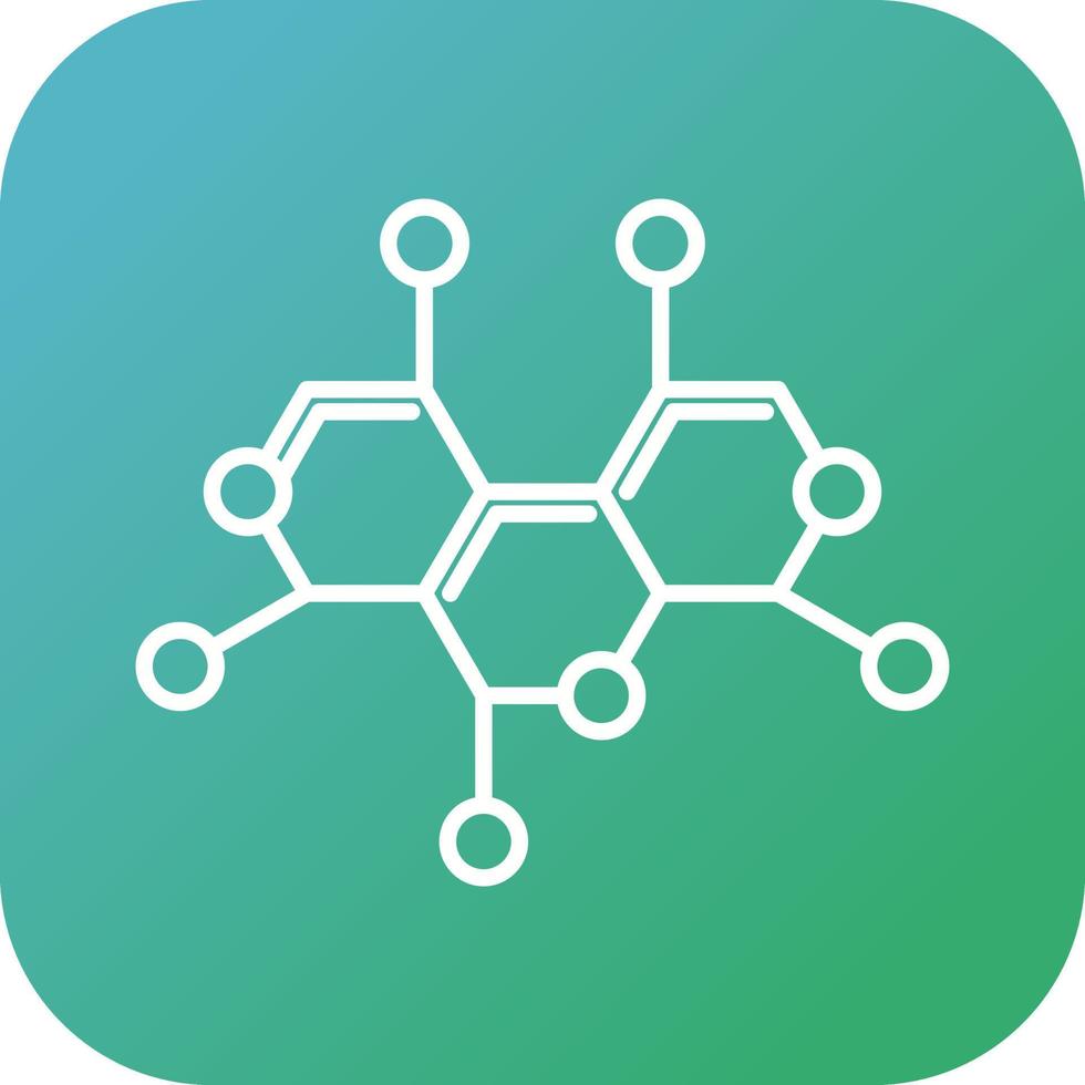 Molecule Structure Vector Icon 15636737 Vector Art At Vecteezy