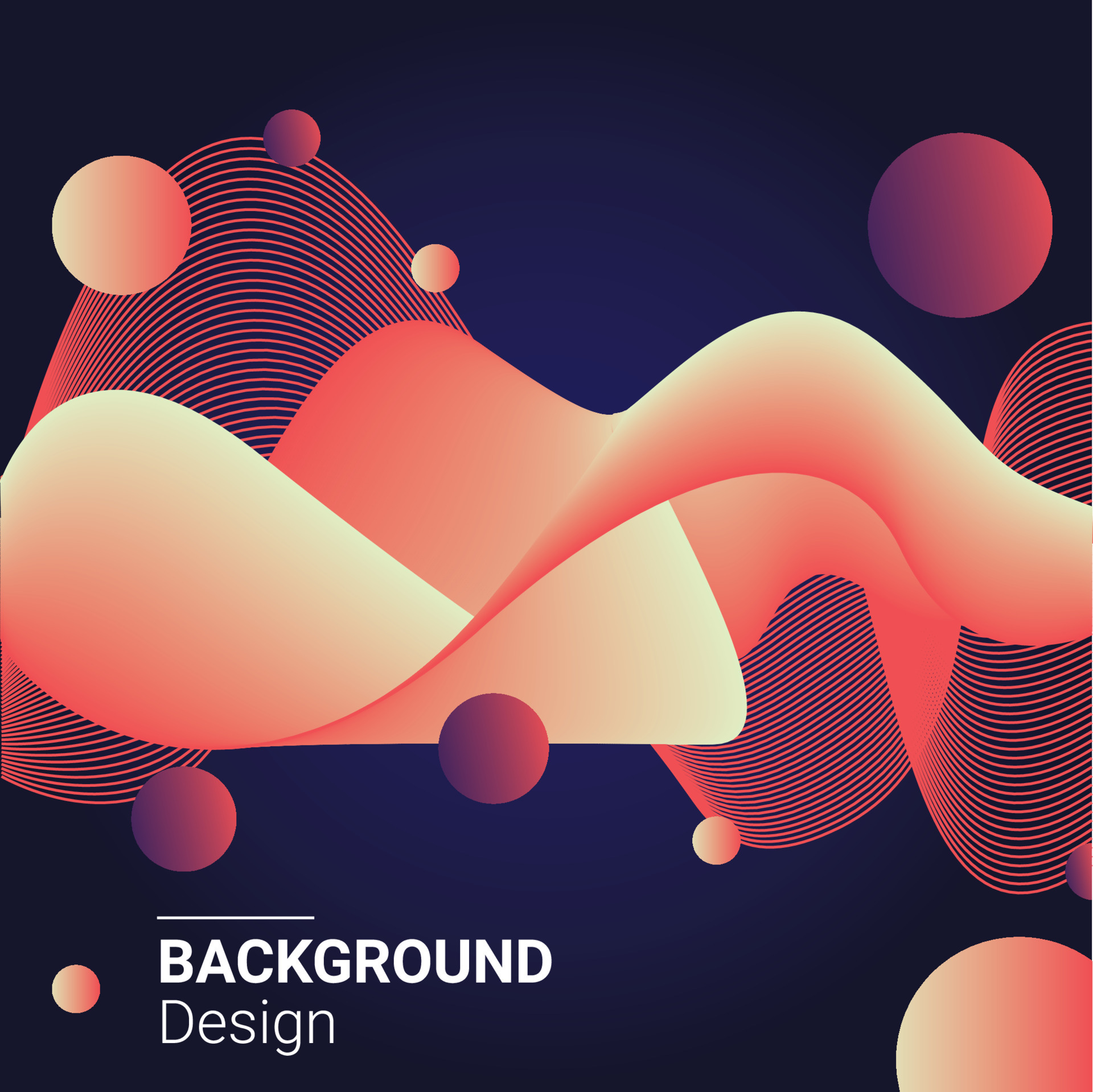 Gradient Abstract Wave Background Vector 15641213 Vector Art At Vecteezy