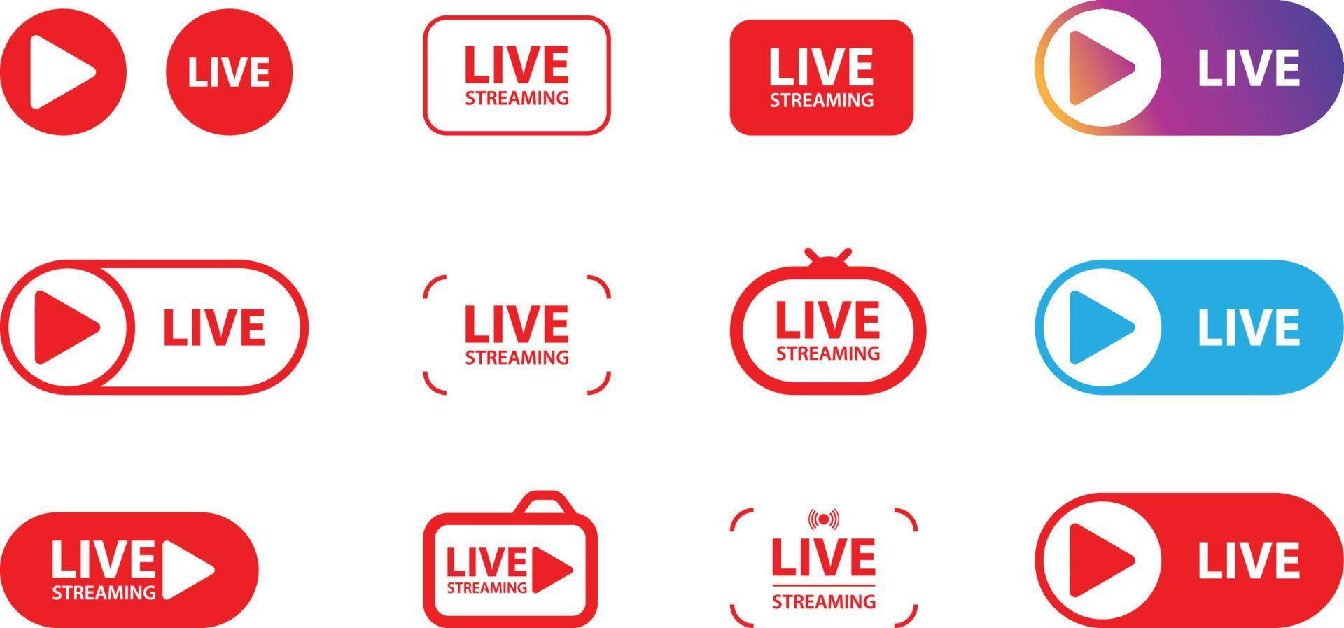 Live streaming flat set icons on white background illustration 15641239 ... Live streaming flat set icons on white background illustration 15641239 ...