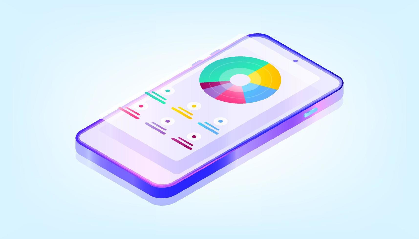 Online Mobile App Monitoring Money E Wallet On Mobile App Analyzing